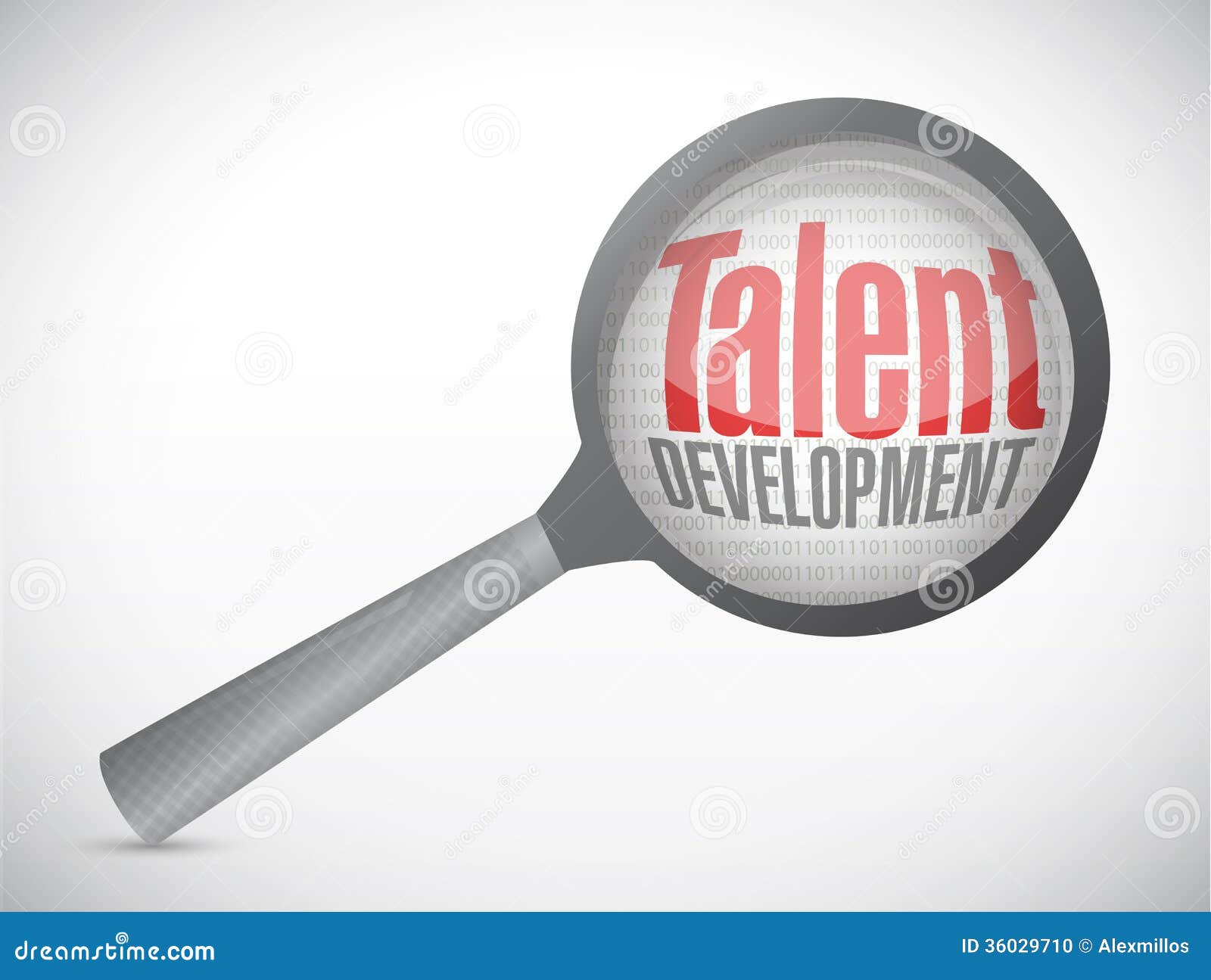 Talent Development Investigation Concept Stock Illustration ...