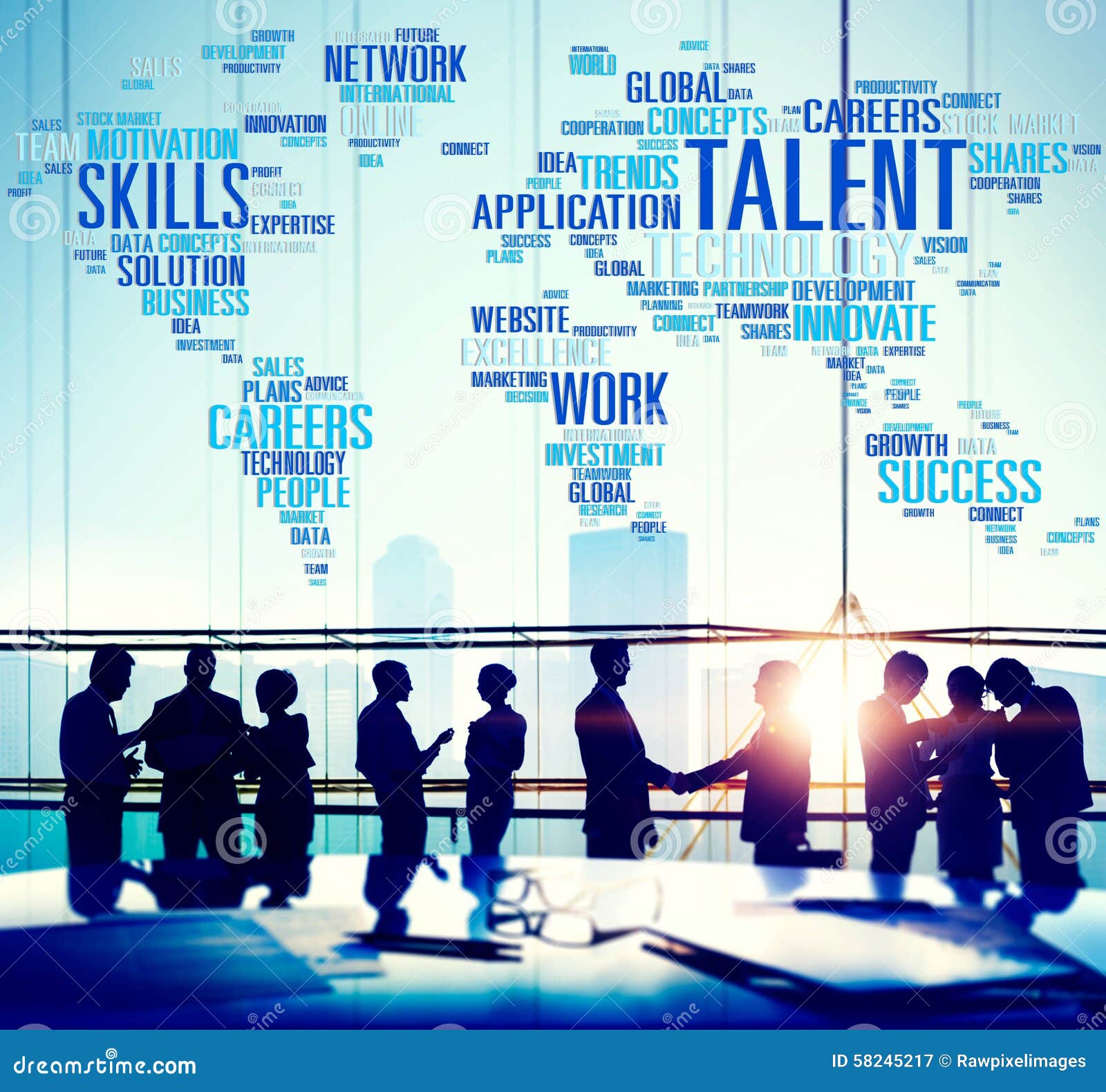 Talent Expertise Genius Skills Professional Concept Stock Photo - Image ...