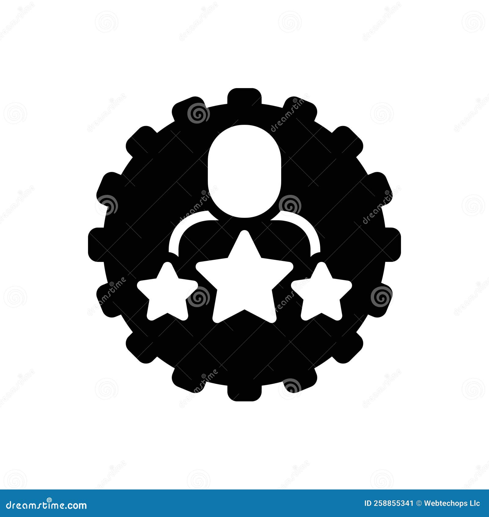 Black Solid Icon for Talent, Aptitude and Ability Stock Vector ...