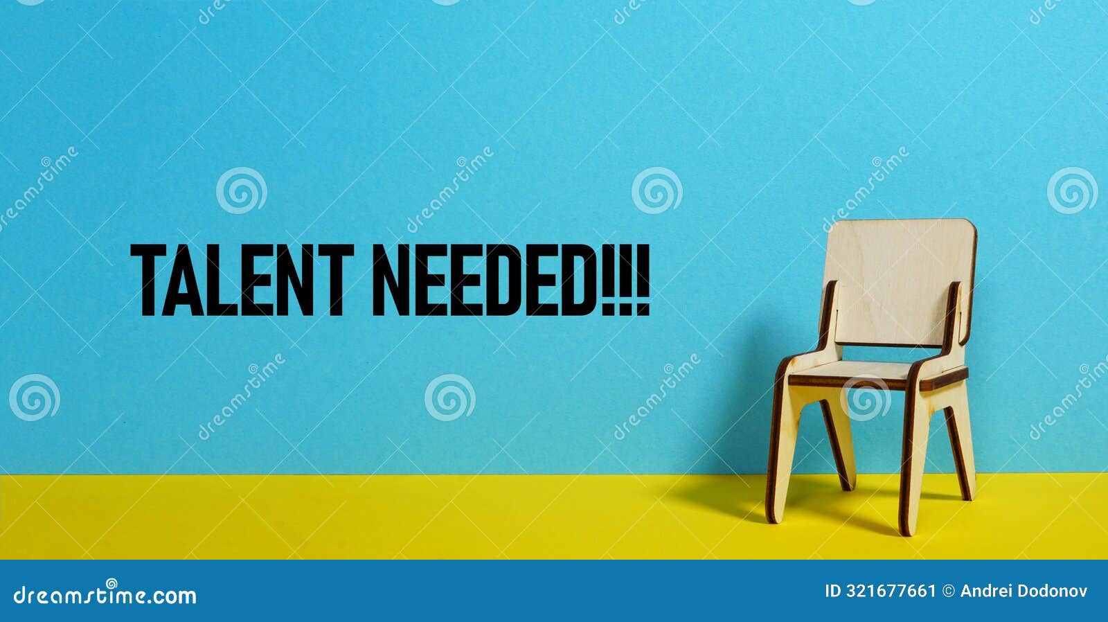 Talent Needed is Shown Using the Text. we Need You Stock Image - Image ...