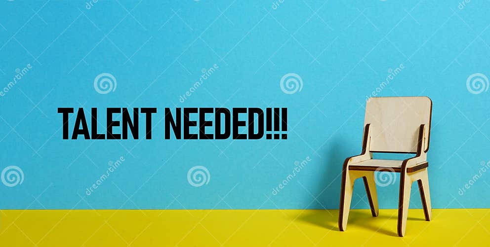 Talent Needed is Shown Using the Text. we Need You Stock Image - Image ...