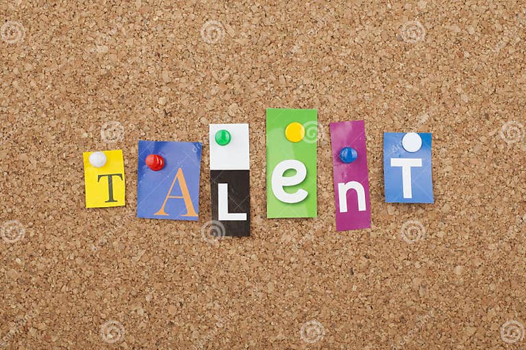 Talent stock image. Image of bulletin, success, employment - 45771619