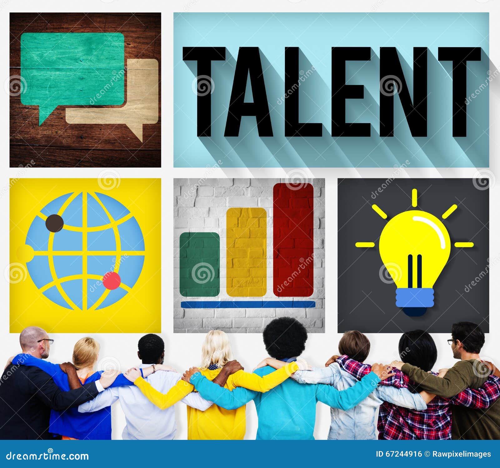 Talent Skill Experience Expertise Professional Concept Stock Photo ...