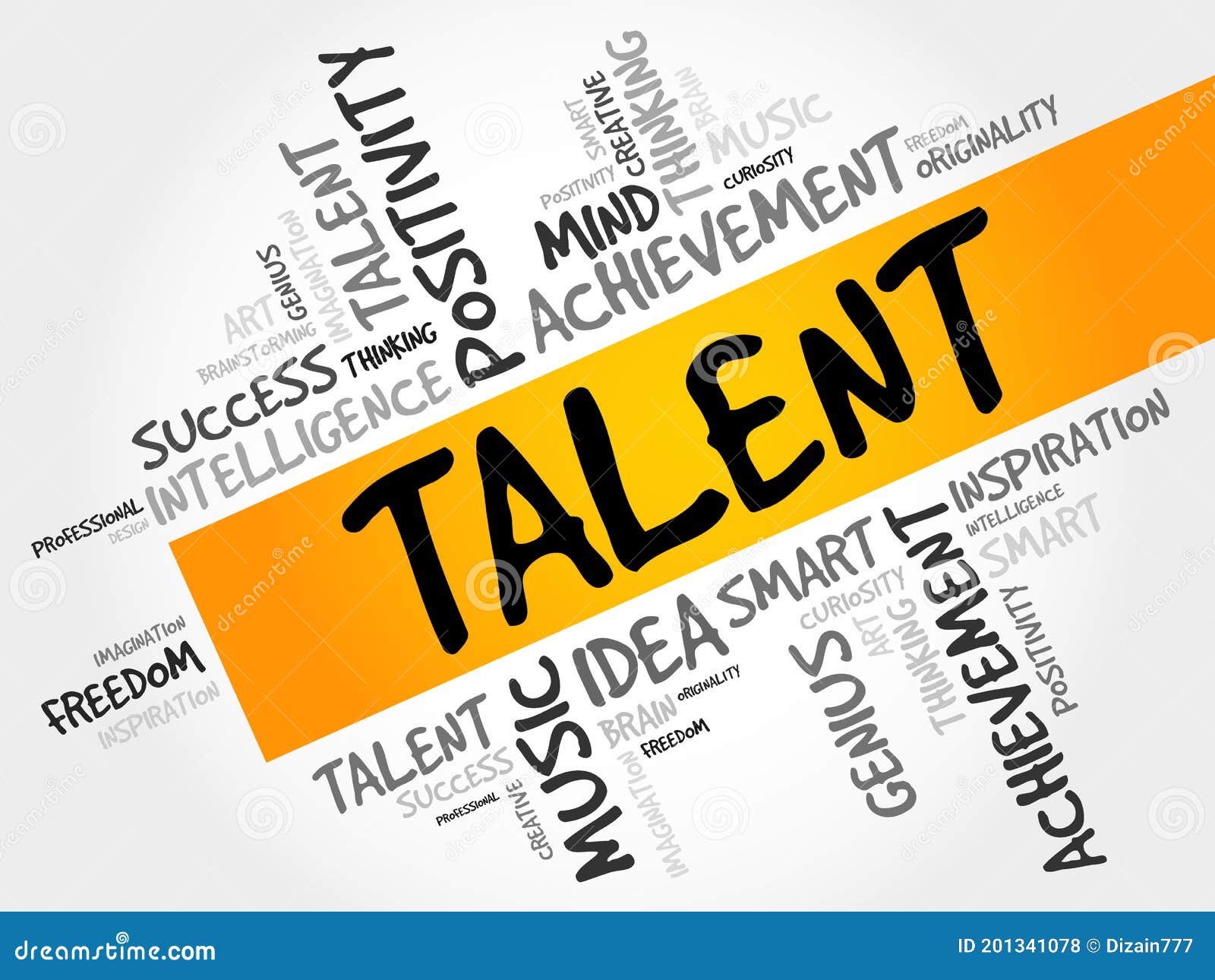 Talent Word Cloud Collage Stock Photography | CartoonDealer.com #198039494
