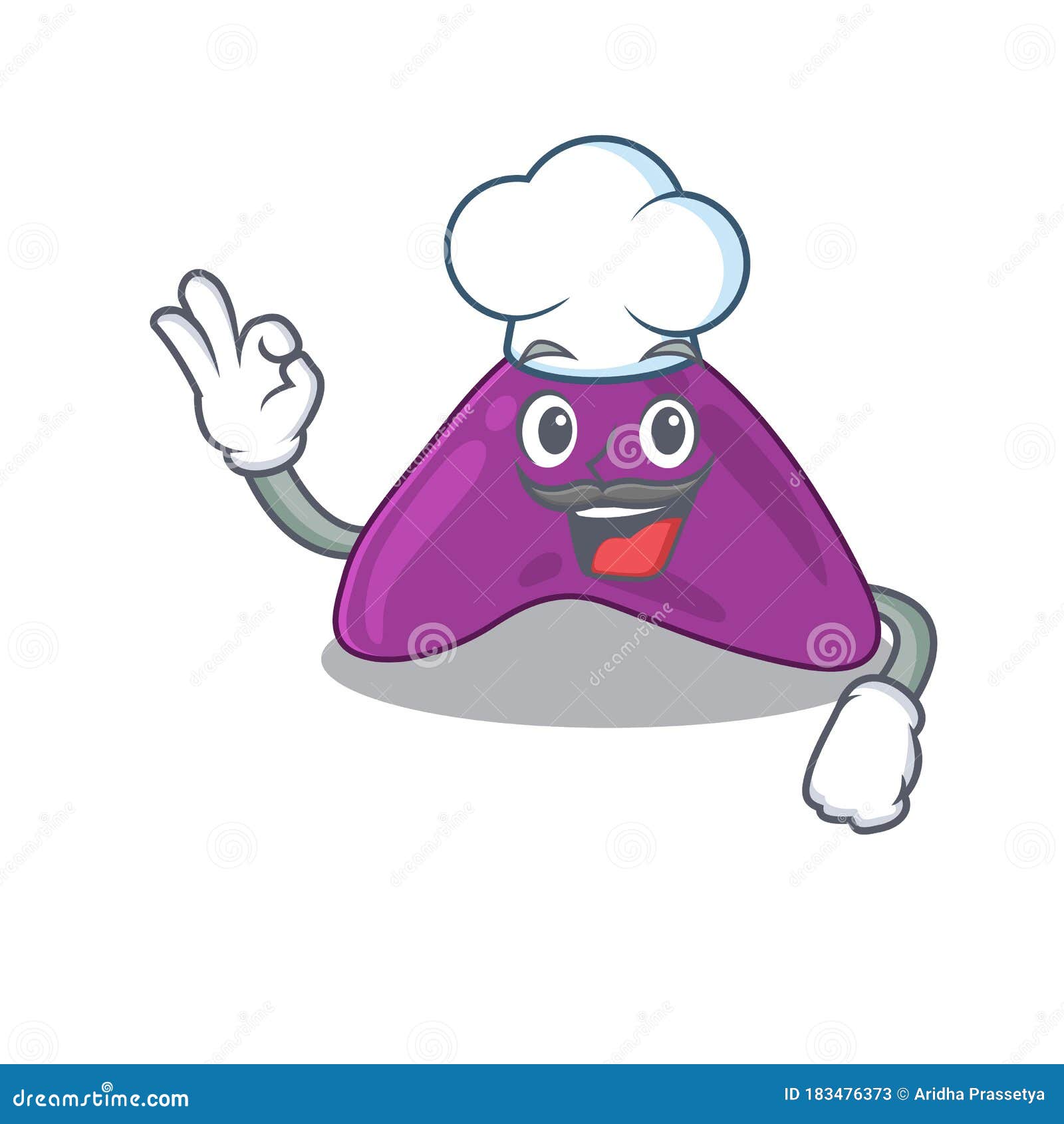 Talented Pituitary Chef Cartoon Drawing Wearing Chef Hat ... Talented Pituitary Chef Cartoon Drawing Wearing Chef Hat ...