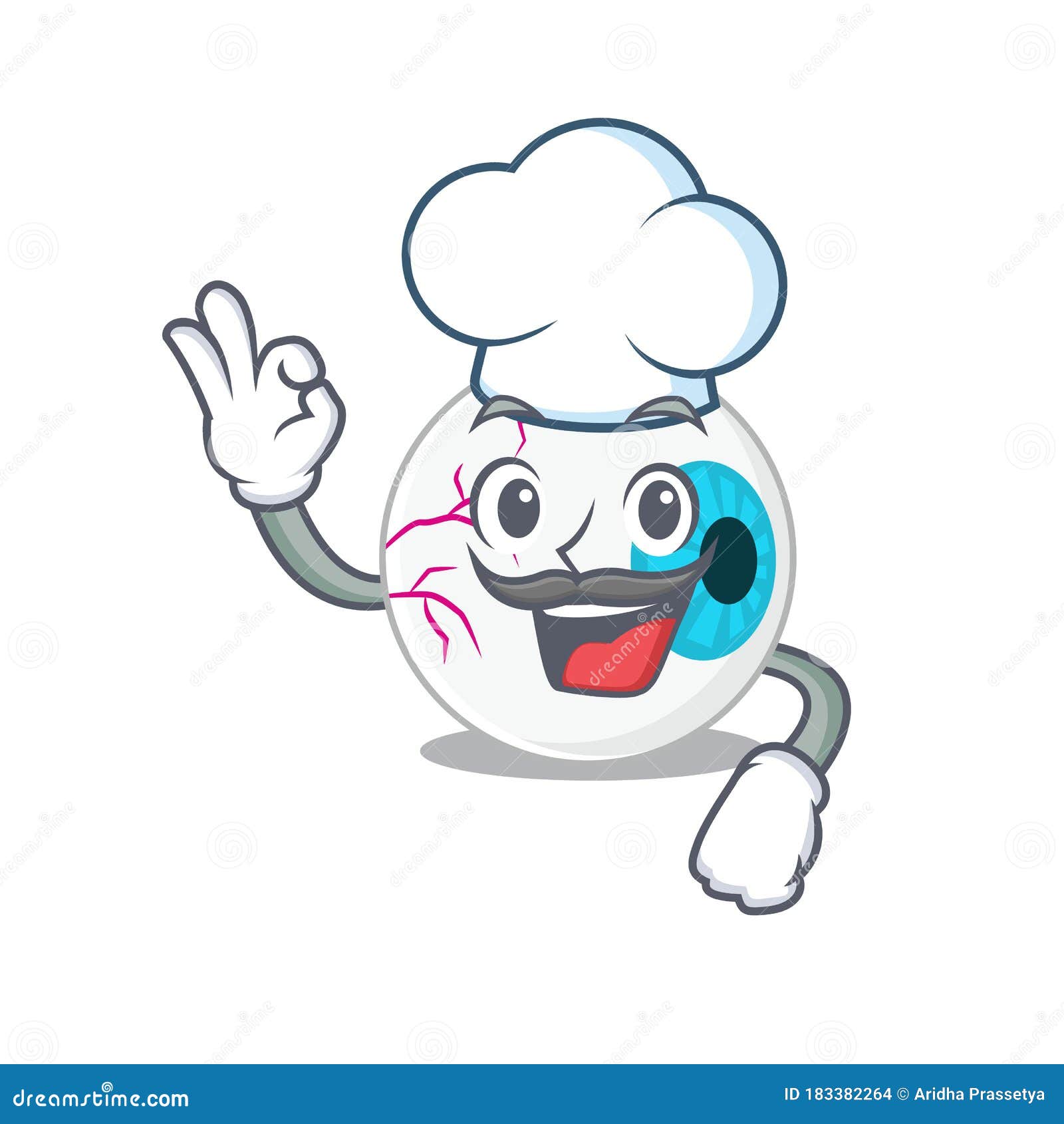 Talented Eyeball Chef Cartoon Drawing Wearing Chef Hat Vector ... Talented Eyeball Chef Cartoon Drawing Wearing Chef Hat Vector ...
