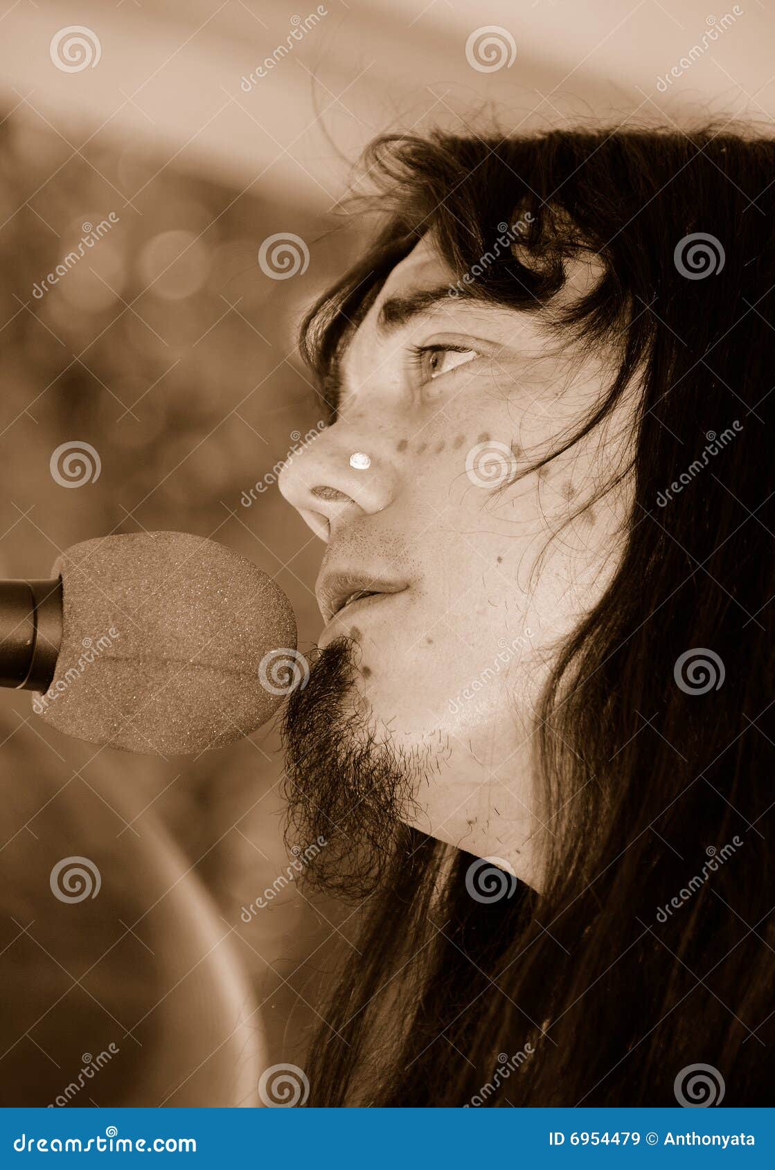 Talented Musician 4 stock image. Image of outdoor, reflection - 6954479