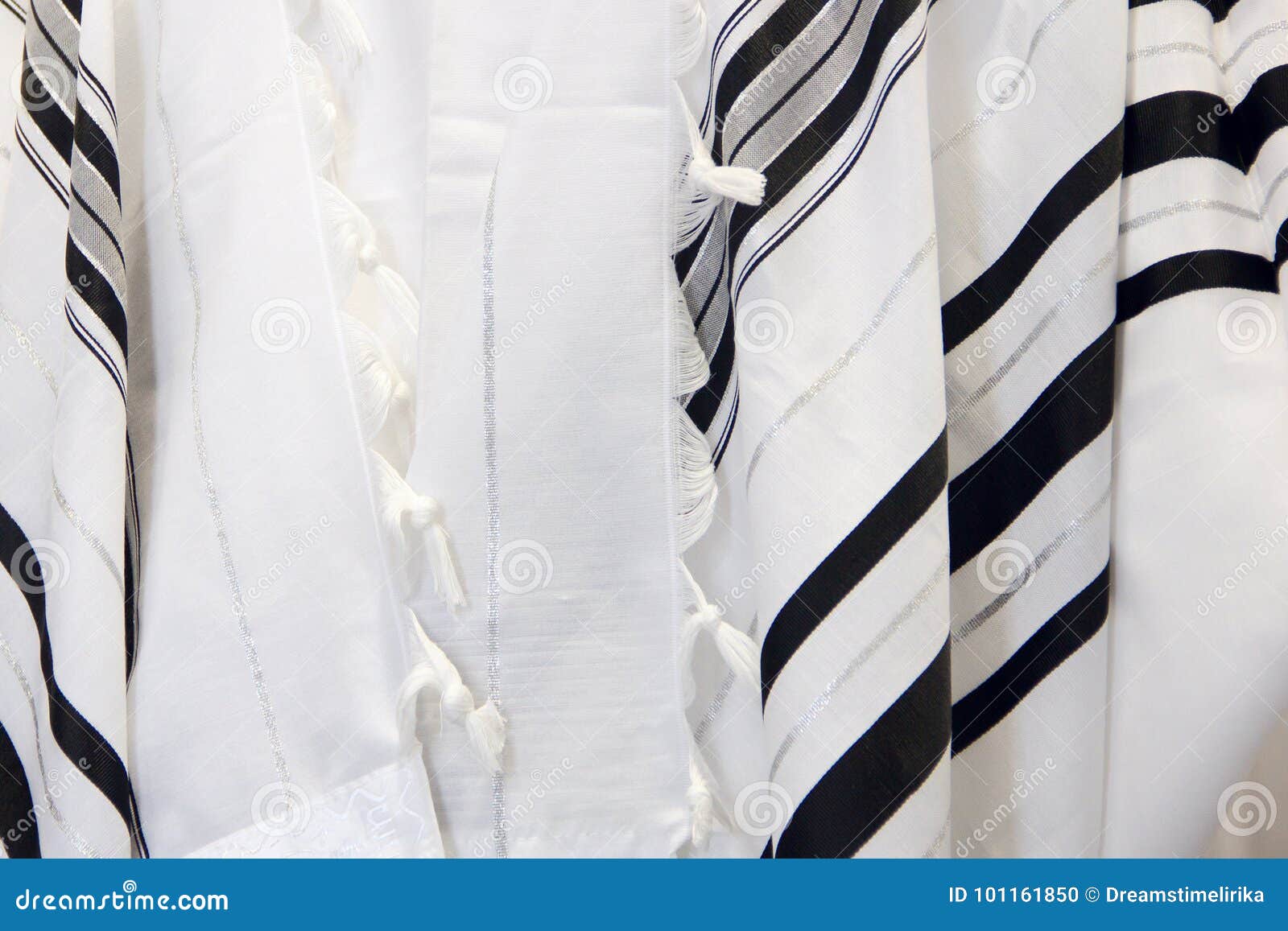 Talith com tsitsit foto de stock. Imagem de branco, felicidade - 101161850