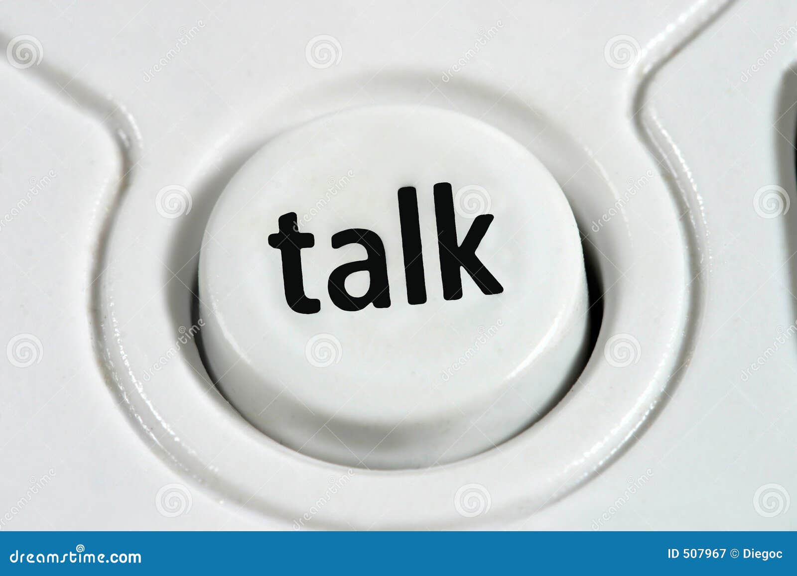 Talk stock image. Image of electronics, button, talk ...