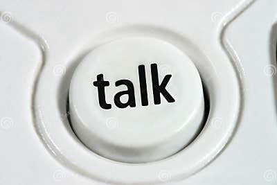 Talk stock image. Image of electronics, button, talk ...