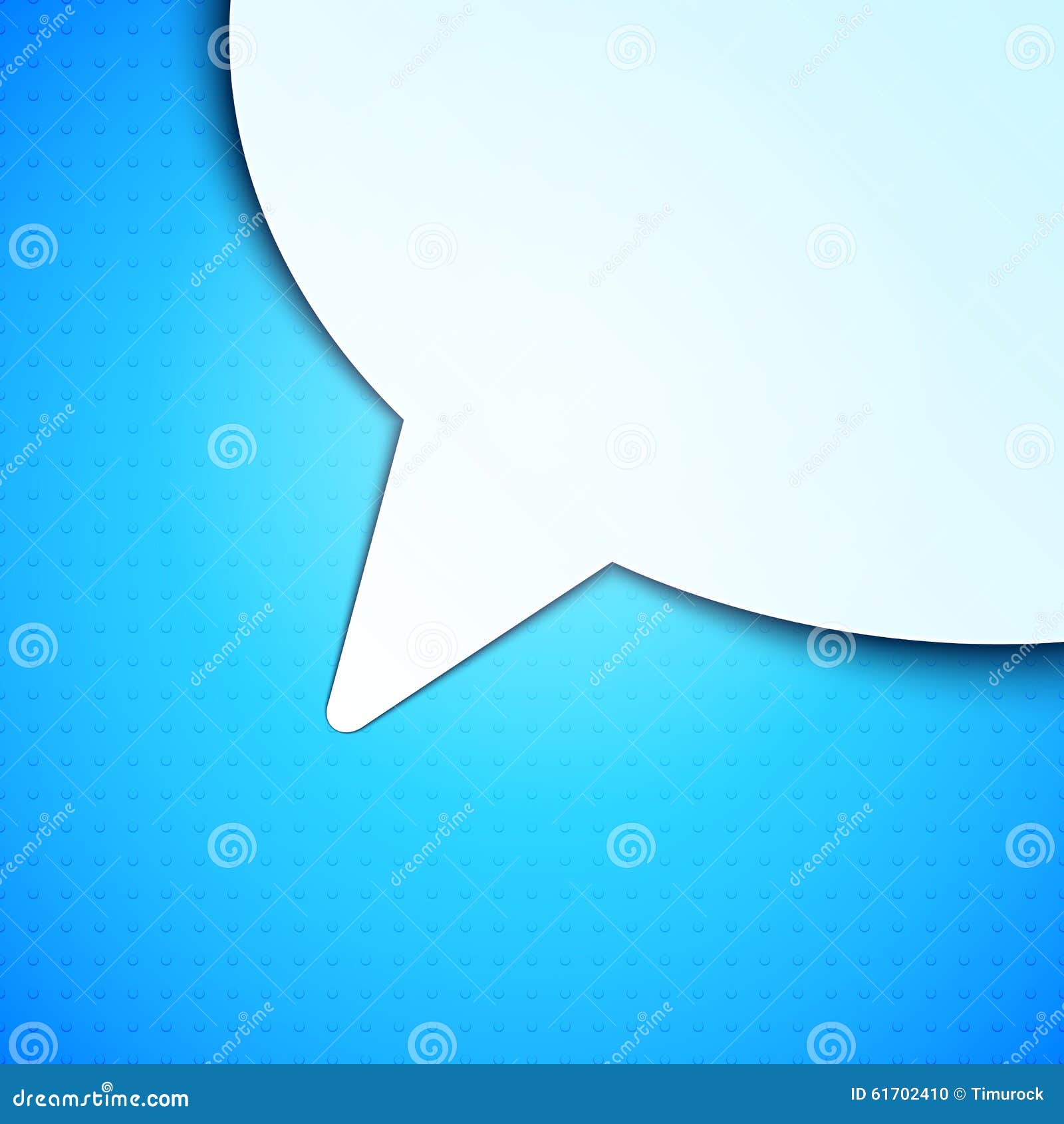 Talk Bubble Background stock vector. Illustration of white - 61702410