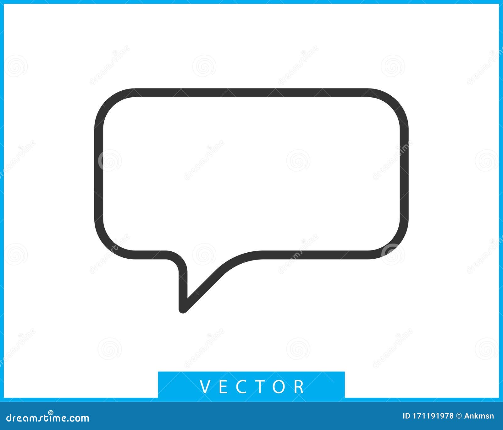 Talk Bubble Icons. Chat Message Symbol, Social Conversation, Dialog ...