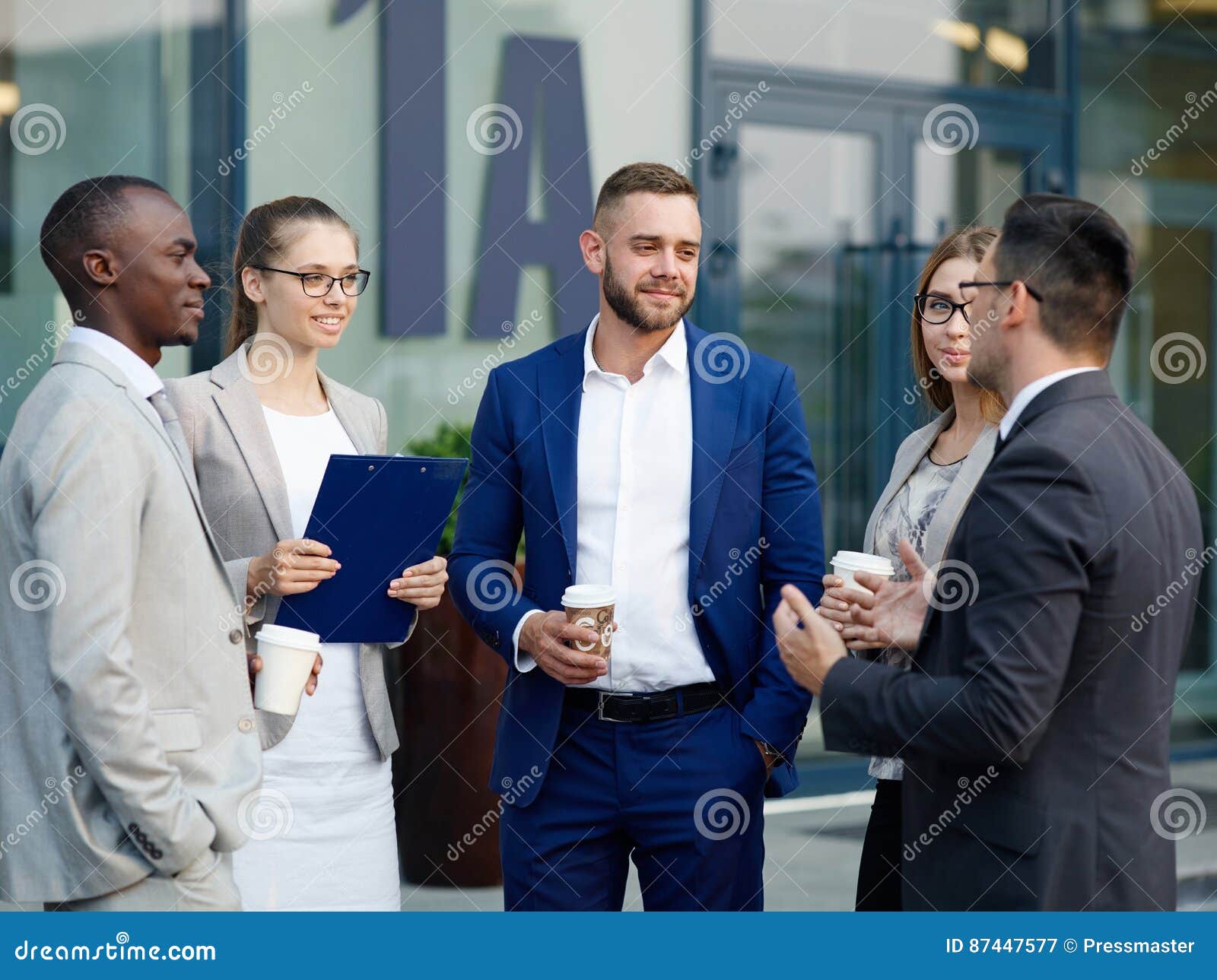 Talk of entrepreneurs stock image. Image of planning - 87447577