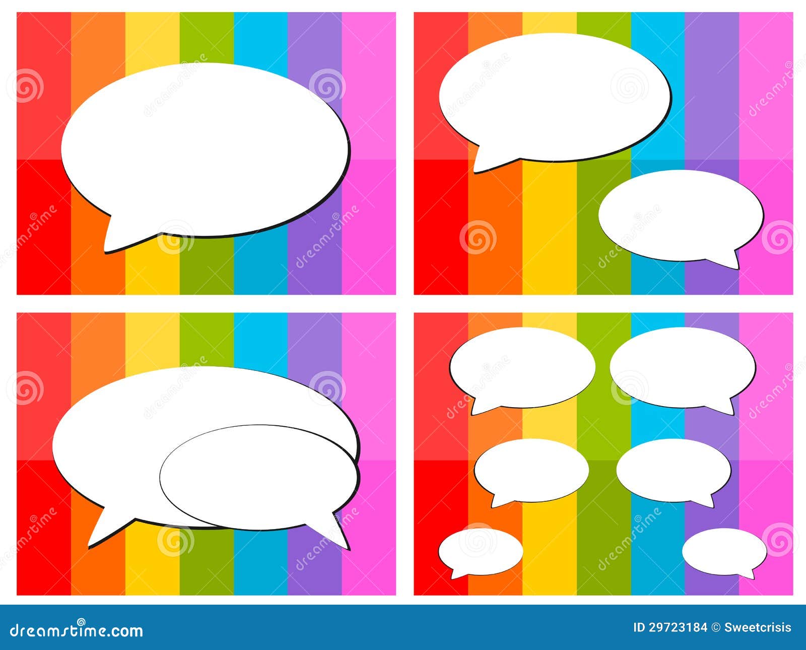 Talk Icon in Colorful Background Illustration Stock Vector ...