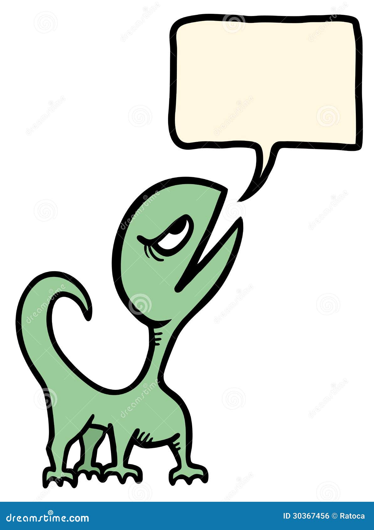 Talk lizard stock vector. Illustration of hand, speech - 30367456