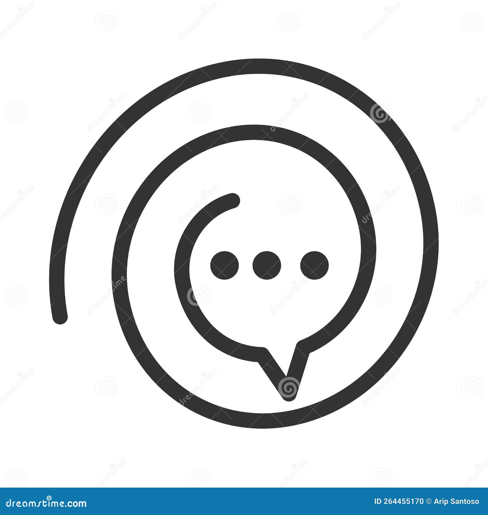 Talk Logo Vector Modern Illustration Graphic Abstract Template Icon ...