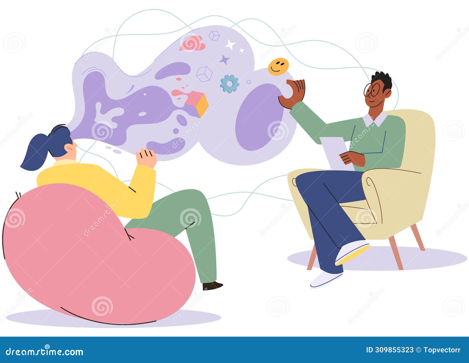 Talk Therapy. Psychology Explores Complexities Mind and Its Impact on ...