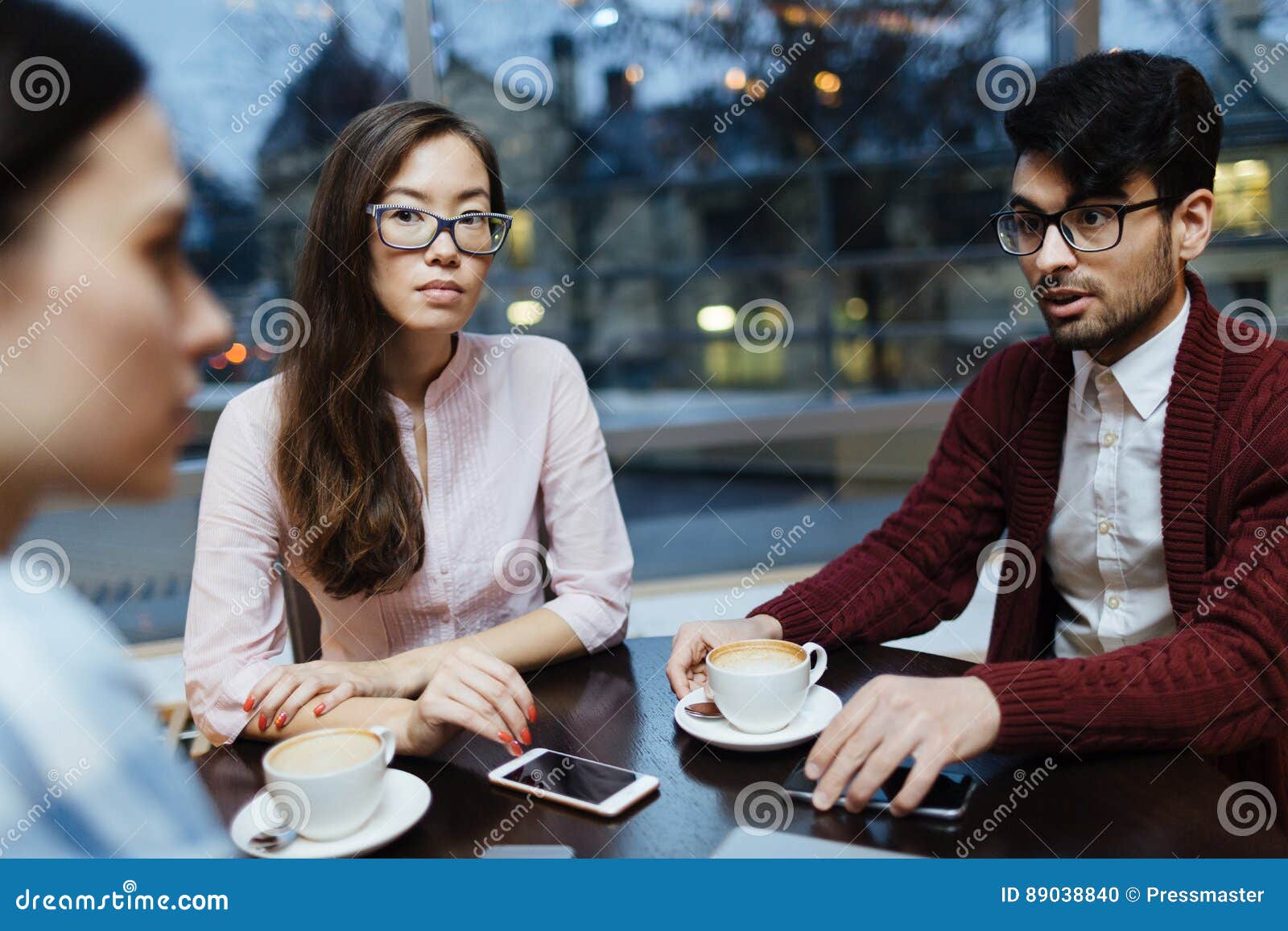 Talk after work stock photo. Image of discussing, creative - 89038840