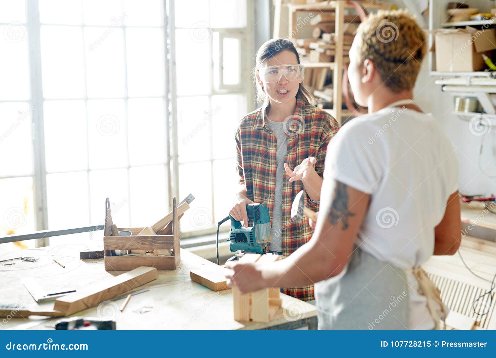 Talk at work stock image. Image of occupation, consulting - 107728215