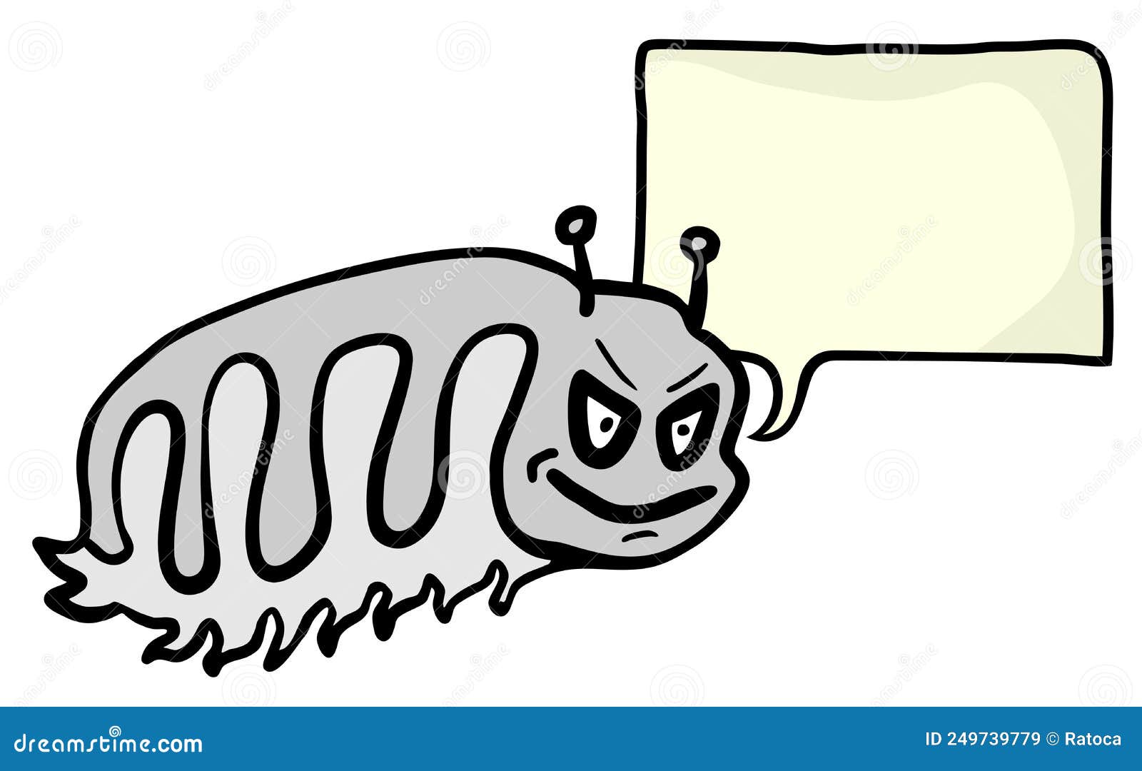 Talk worm stock vector. Illustration of happy, friendly - 249739779