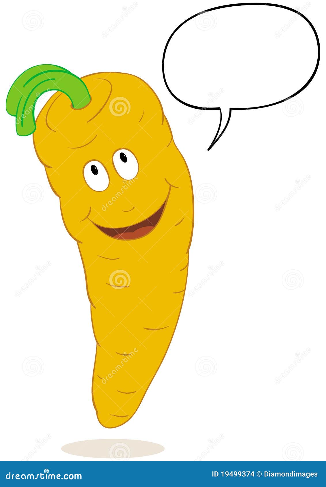 Talking Carrot. Animated Vector Vegetable Royalty-Free Stock Photo ...