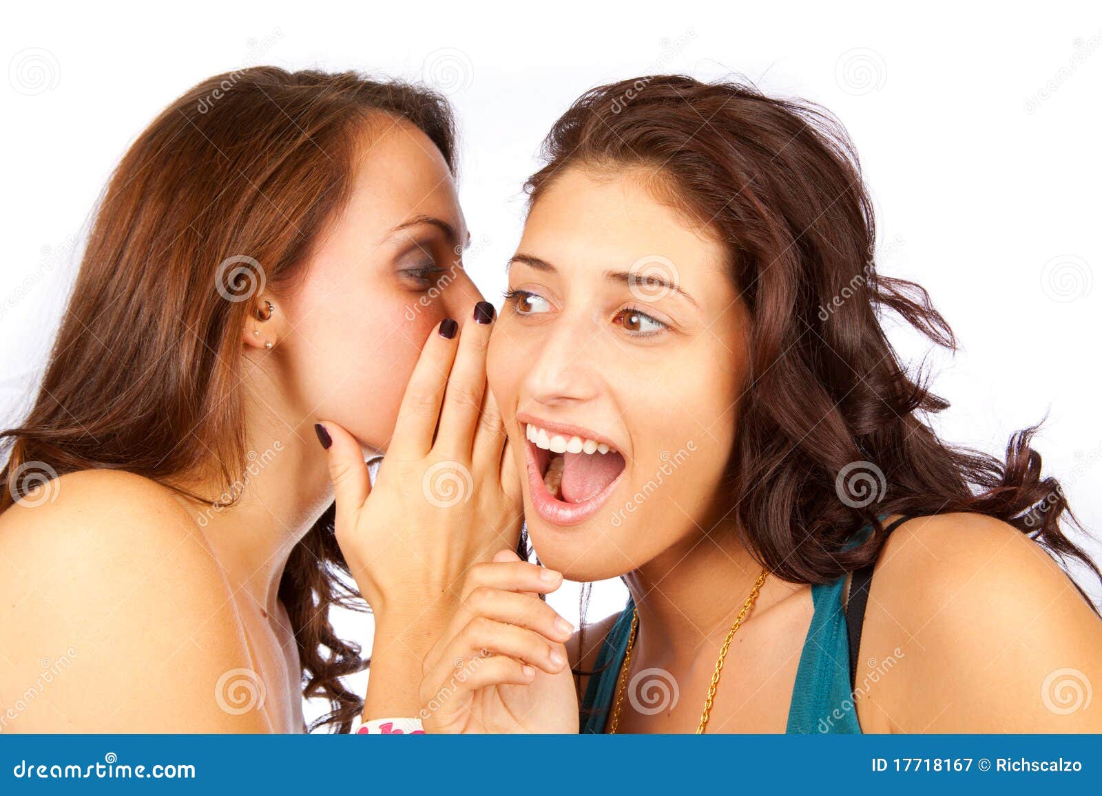 Talking stock image. Image of happiness, laughing, cosmetics - 17718167