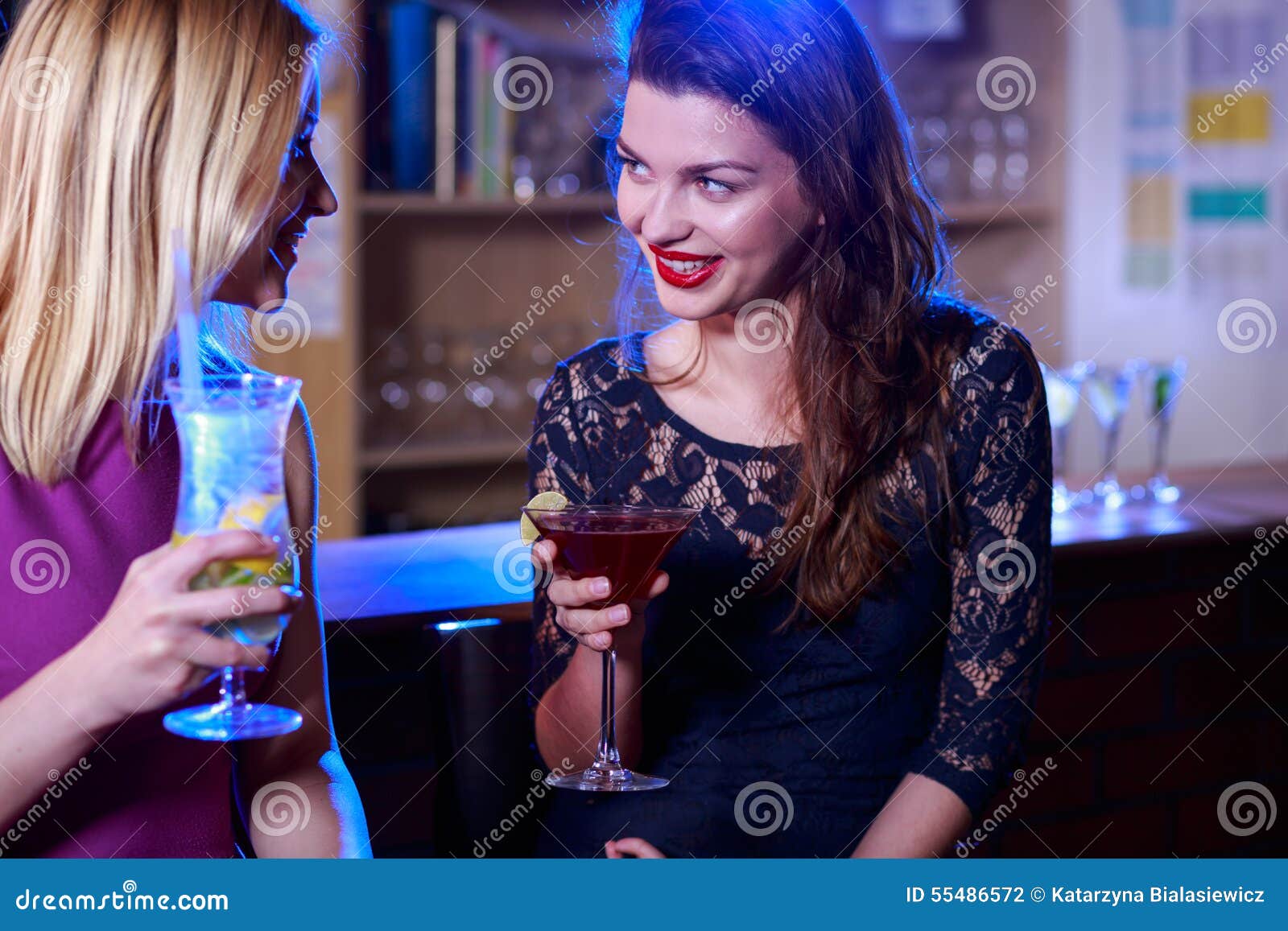Talking in the bar stock photo. Image of life, amusement - 55486572