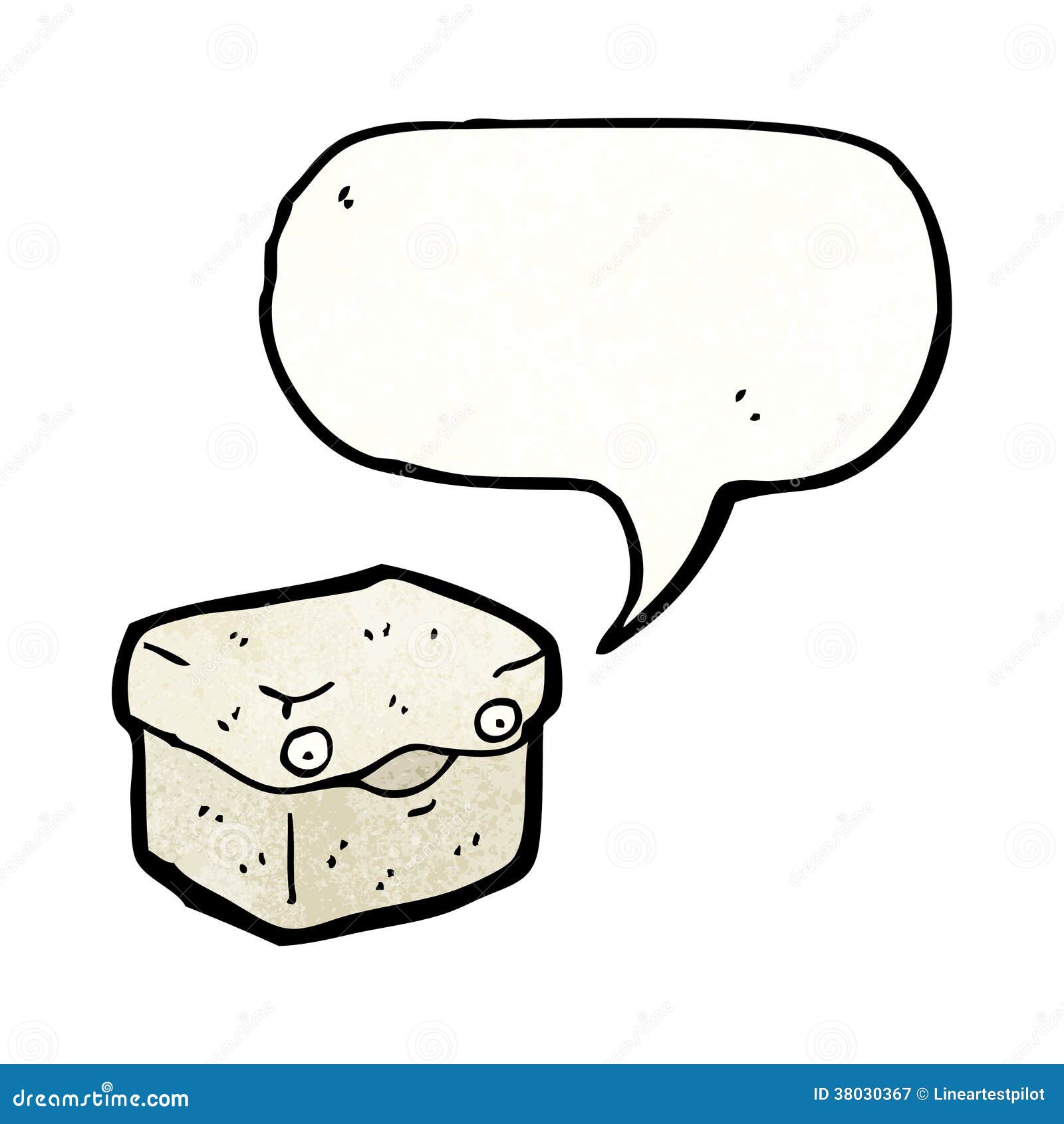 Talking box cartoon stock vector. Illustration of cute - 38030367