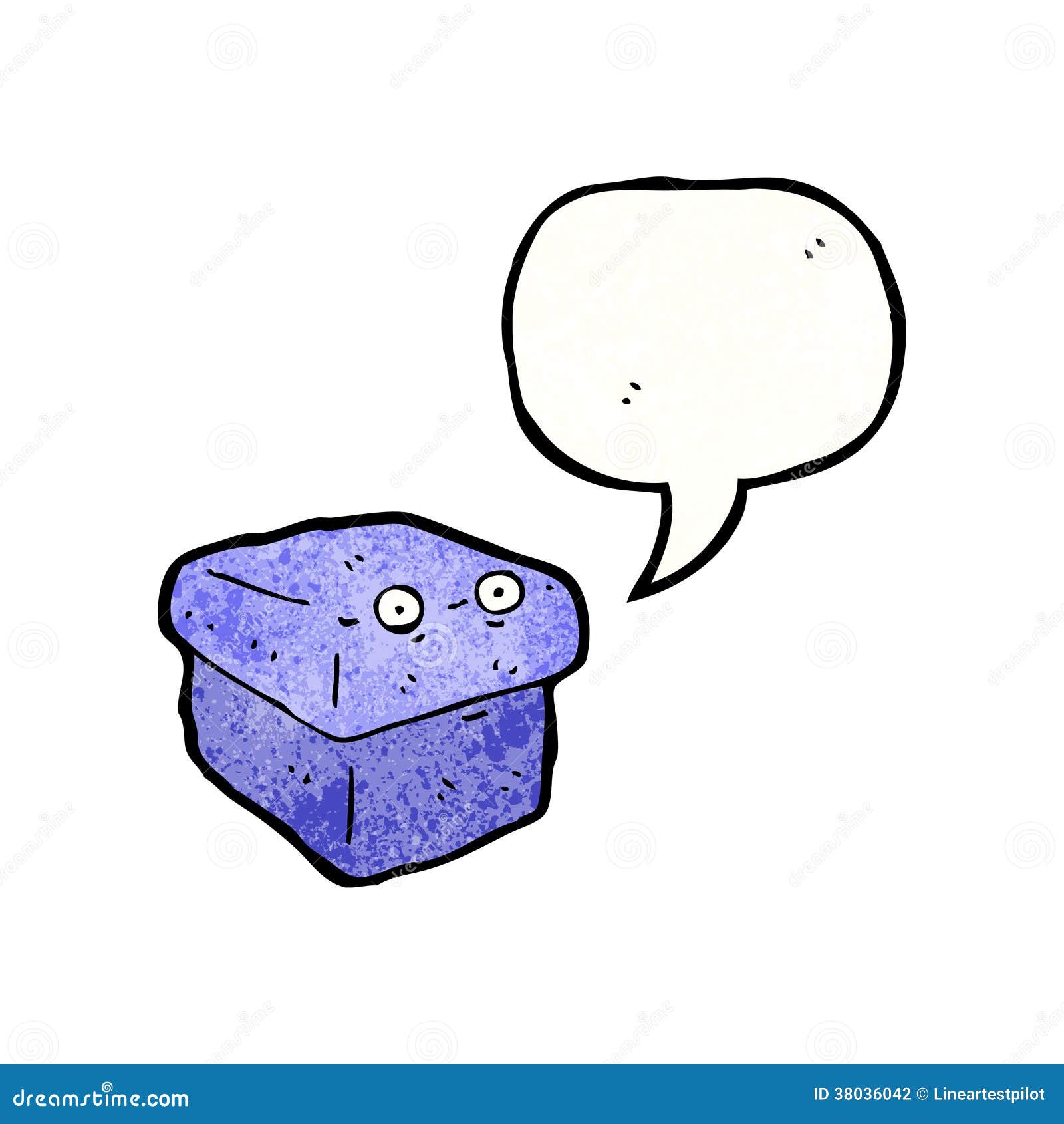 Talking Box Cartoon Character Stock Vector - Illustration of ...