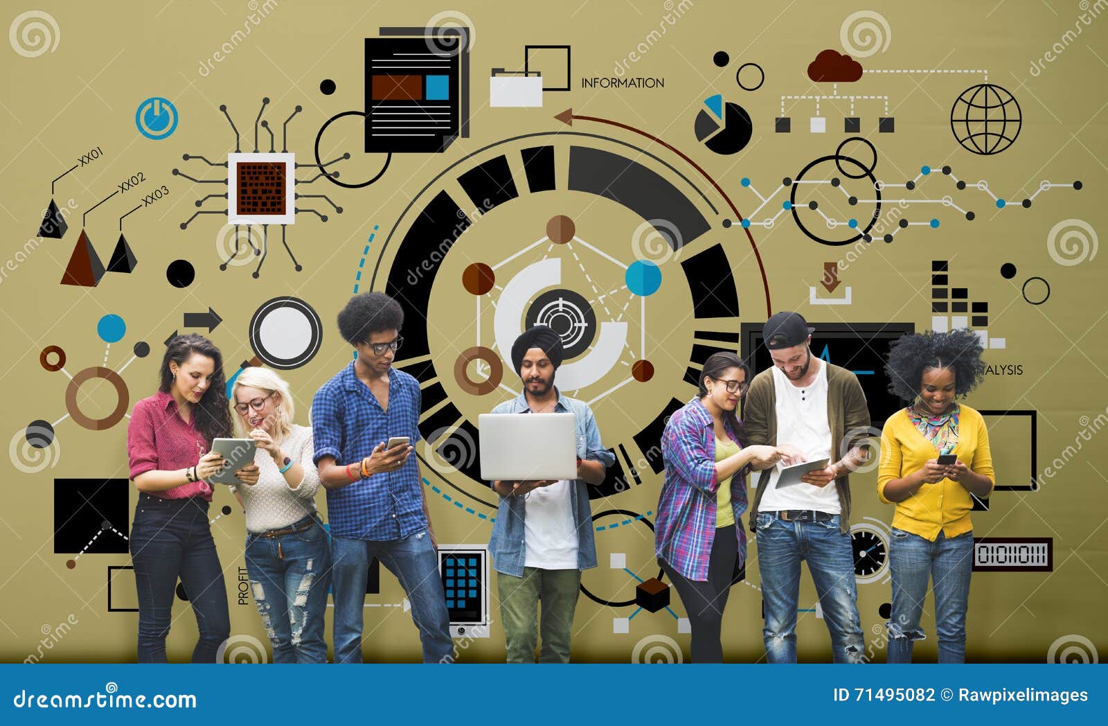 Talking Brainstorming Communication Friends Concept Stock Photo - Image ...