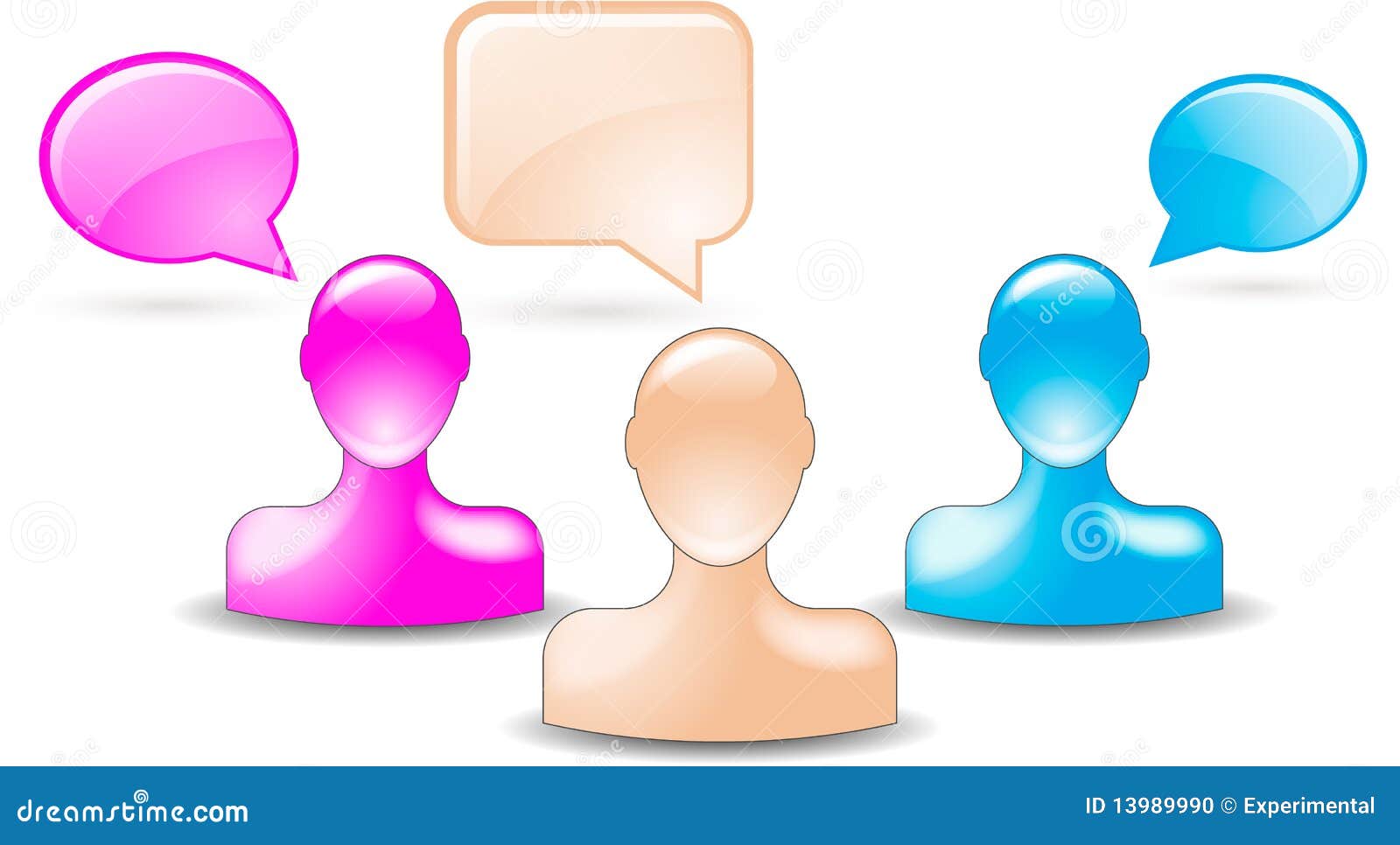 Talking Buddy Vector Illustration | CartoonDealer.com #10701466