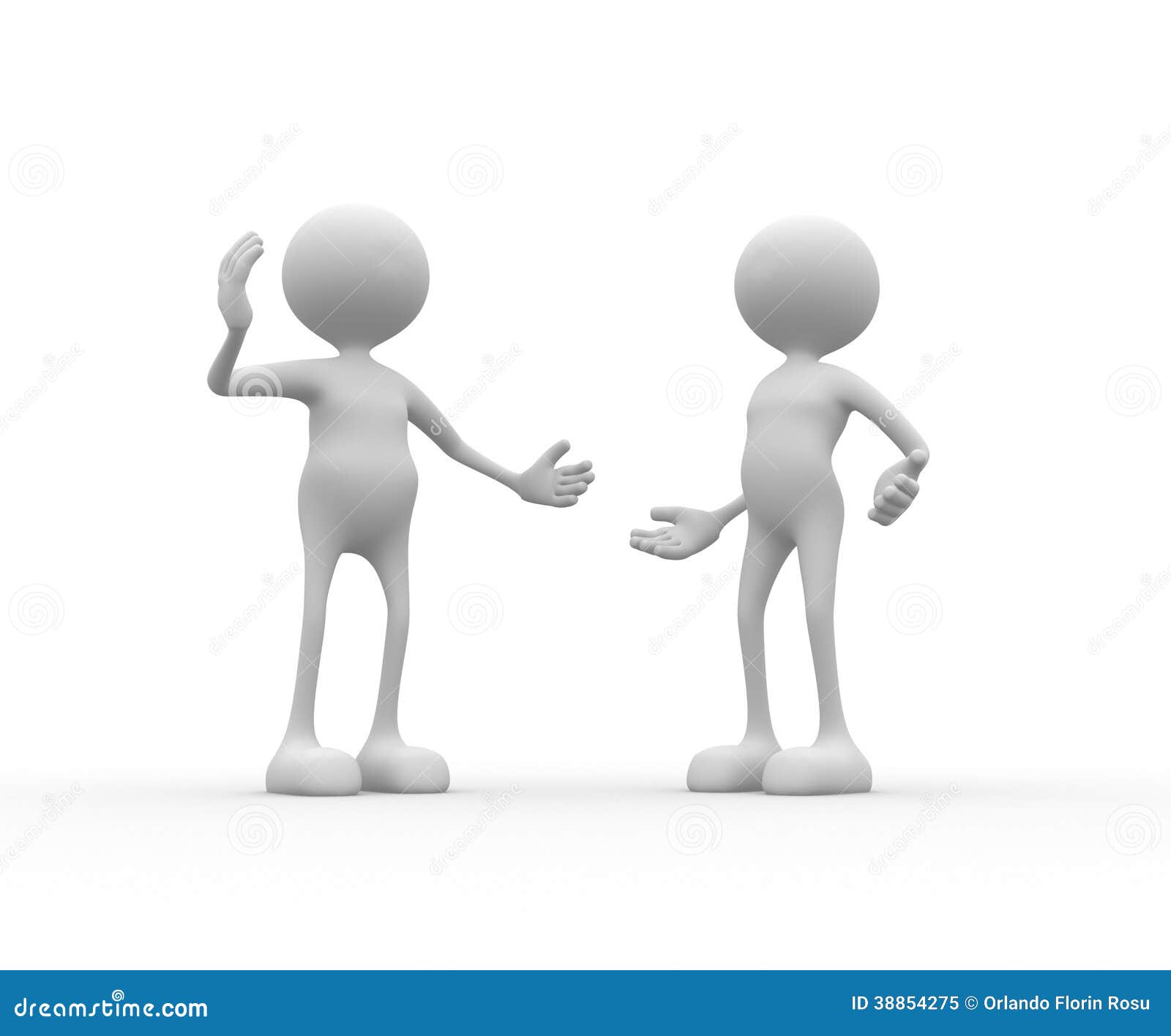 Talking stock illustration. Illustration of leaders, friendship - 38854275