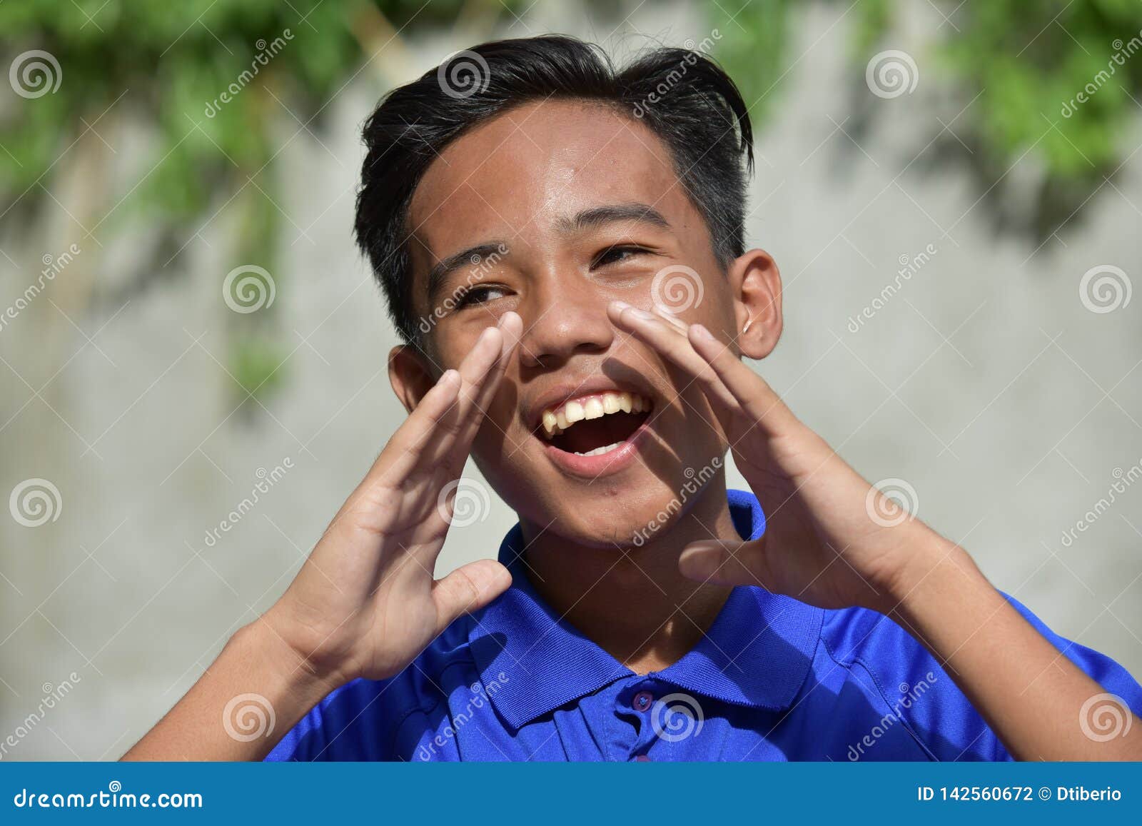 A Talking Filipino Male stock photo. Image of diversity - 142560672