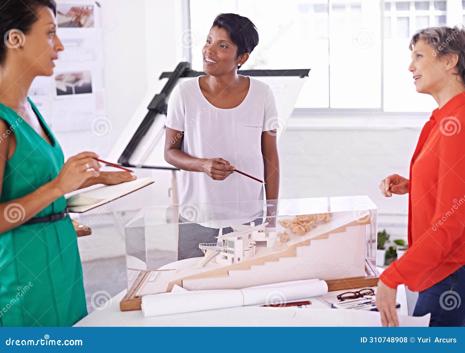 Talking, Floor Plan or Engineering Team Drawing for Development Project ...