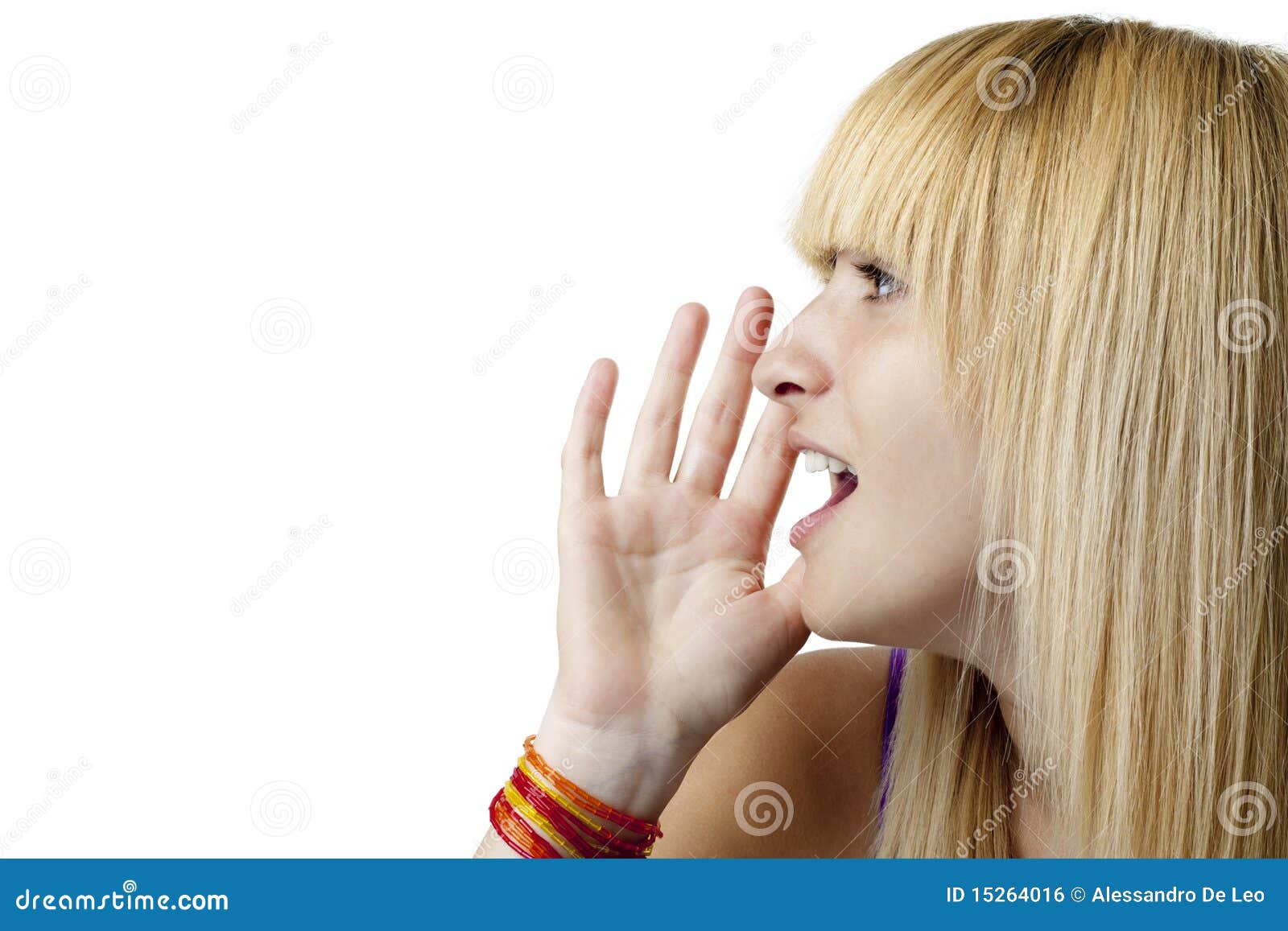 Talking Girl stock photo. Image of woman, horizontal - 15264016