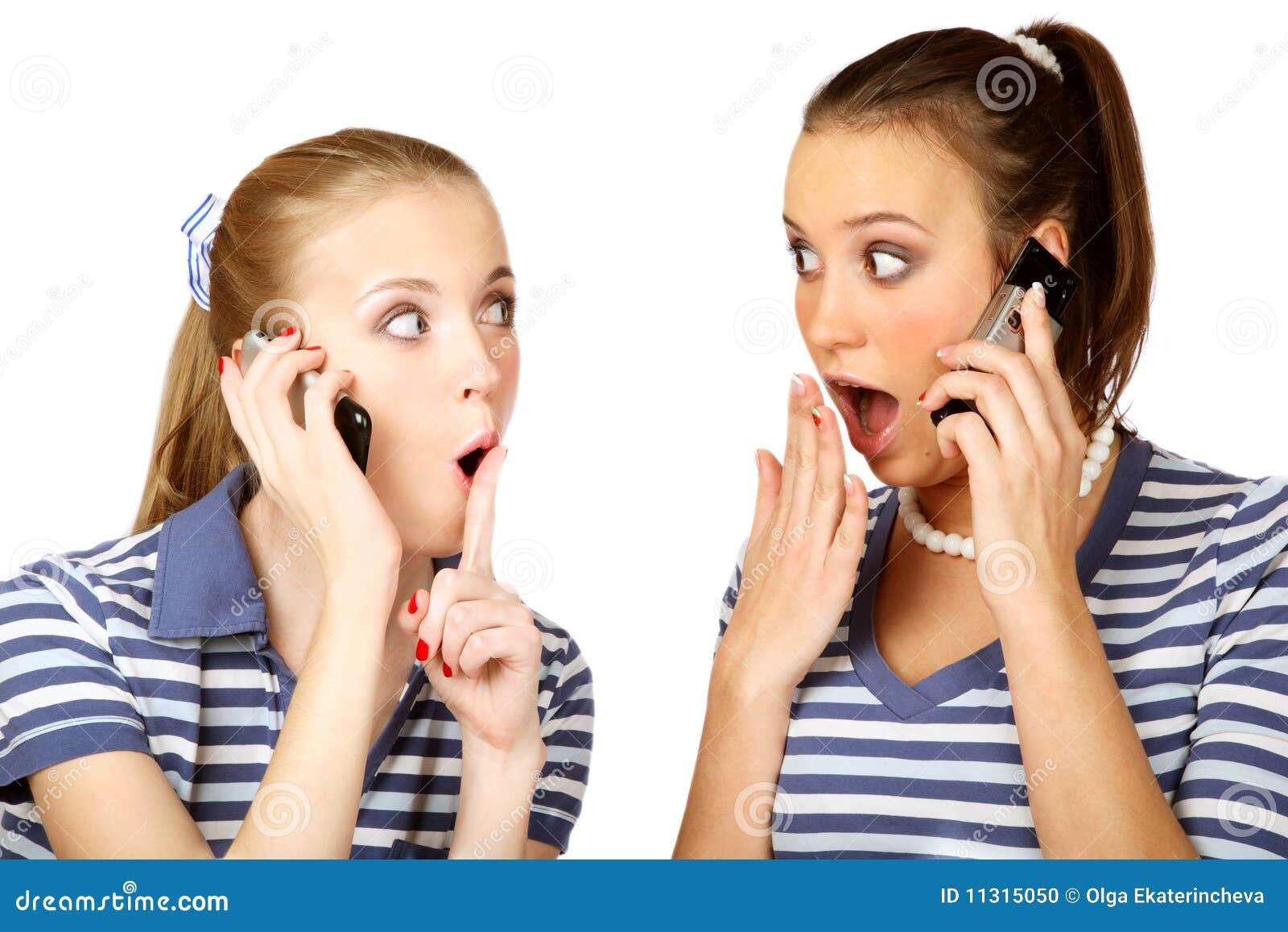Talking girls stock photo. Image of astonishment, gossip - 11315050