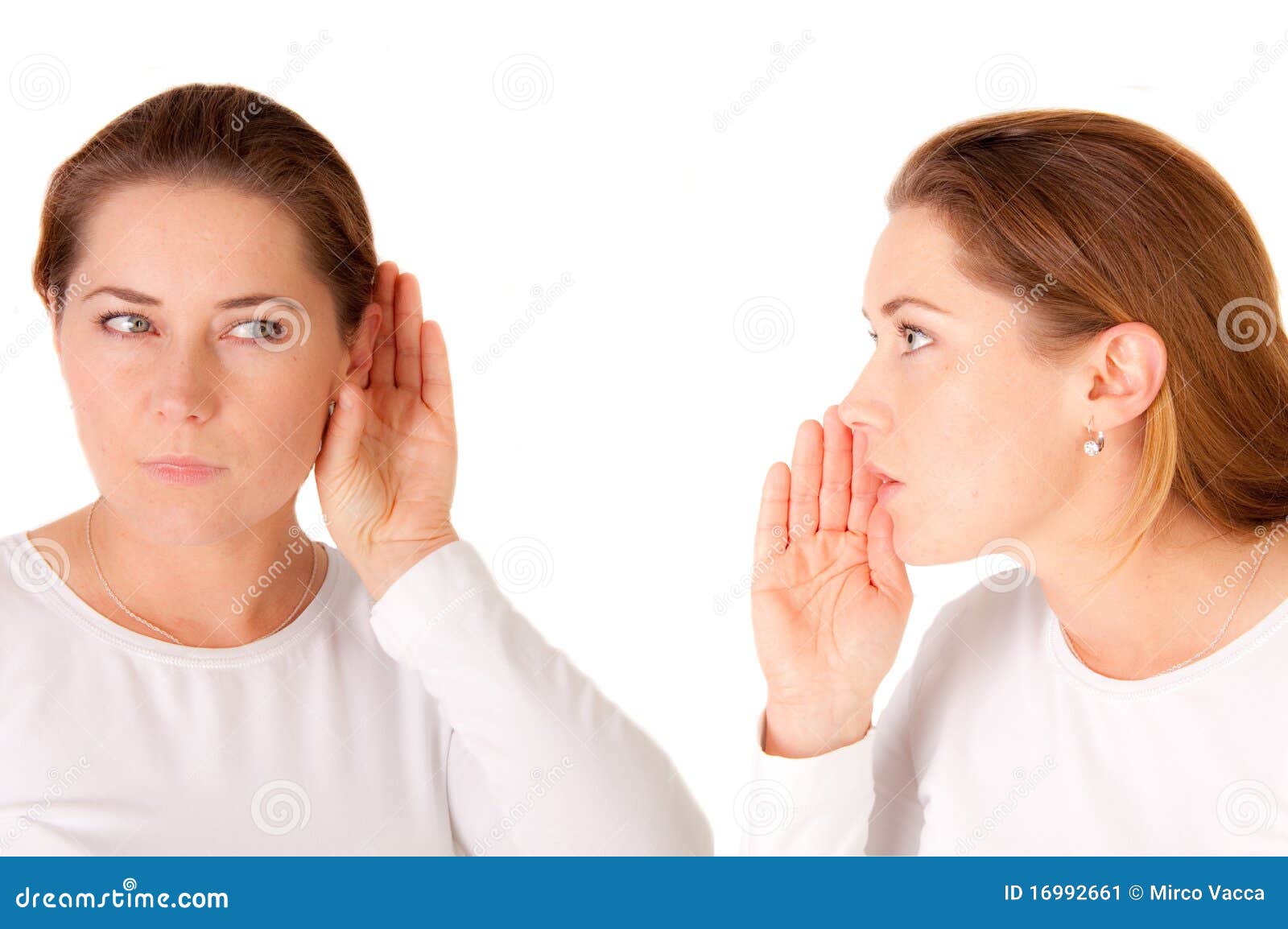 Talking and listening stock image. Image of communication - 16992661