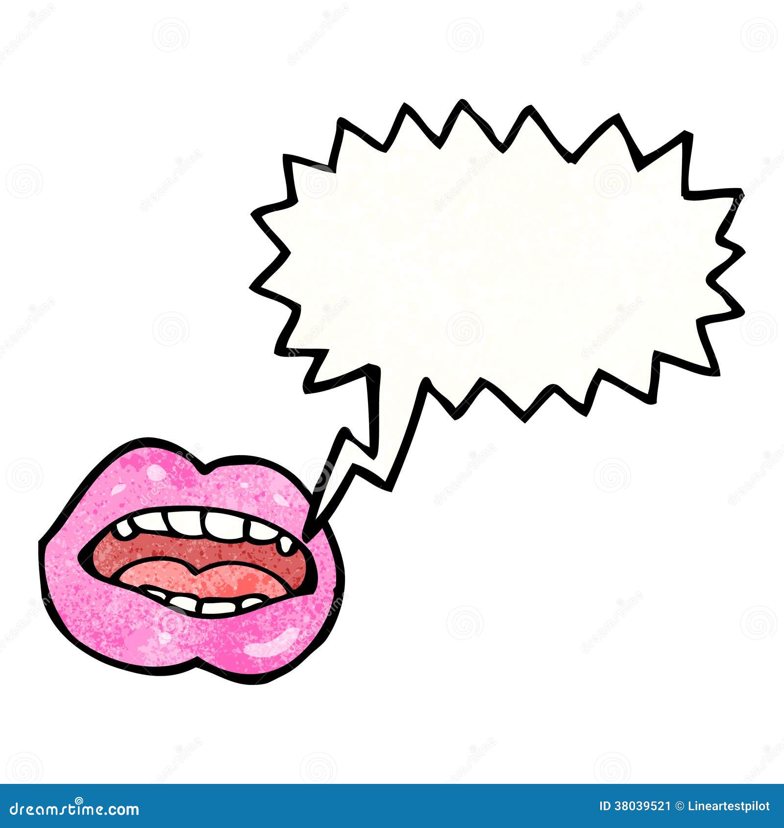 Talking Mouth Cartoon