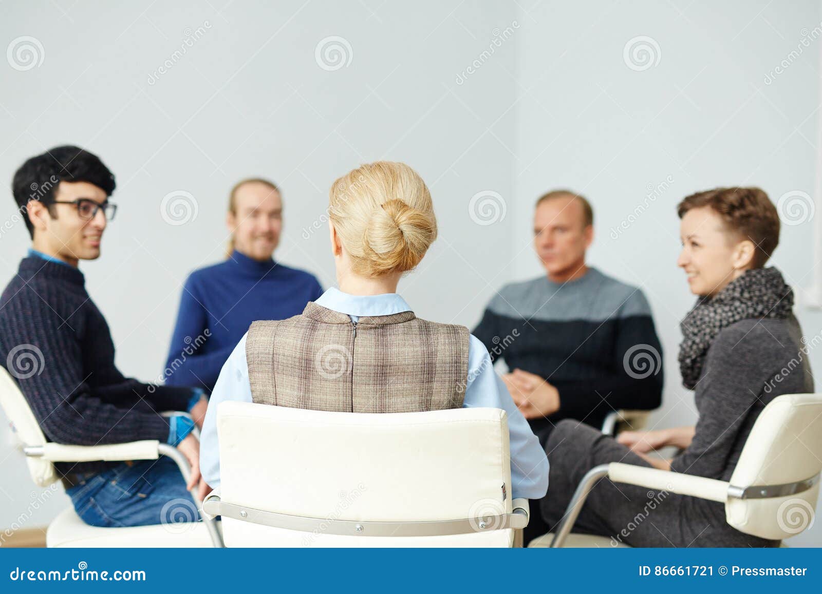 Talking at session stock image. Image of group, consultation - 86661721