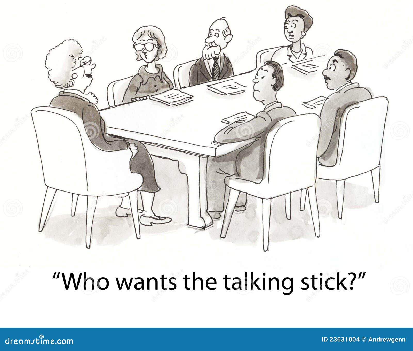 Talking stick stock illustration. Illustration of academia - 23631004