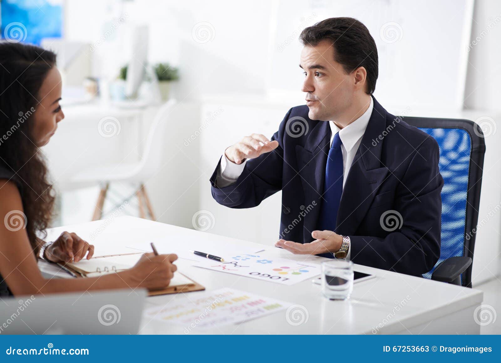 Talking to designer stock image. Image of idea, style - 67253663
