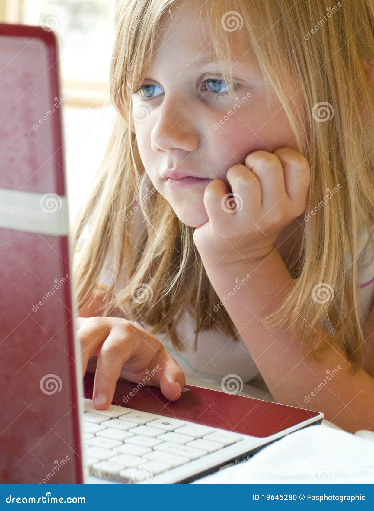 Talking To Friends on the Internet Stock Photo - Image of expression ...