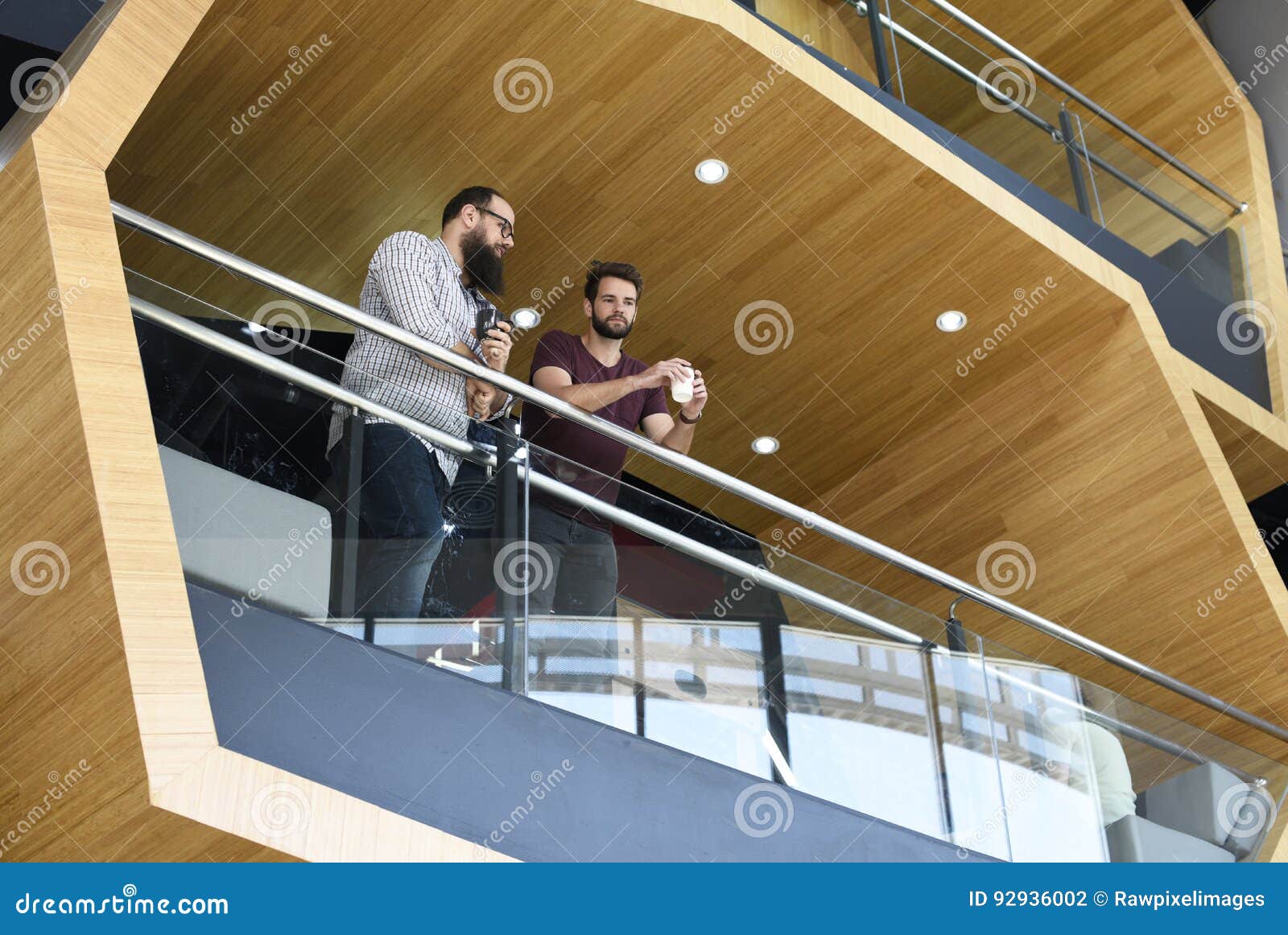 Talking Together during Office Break Time Stock Photo - Image of work ...