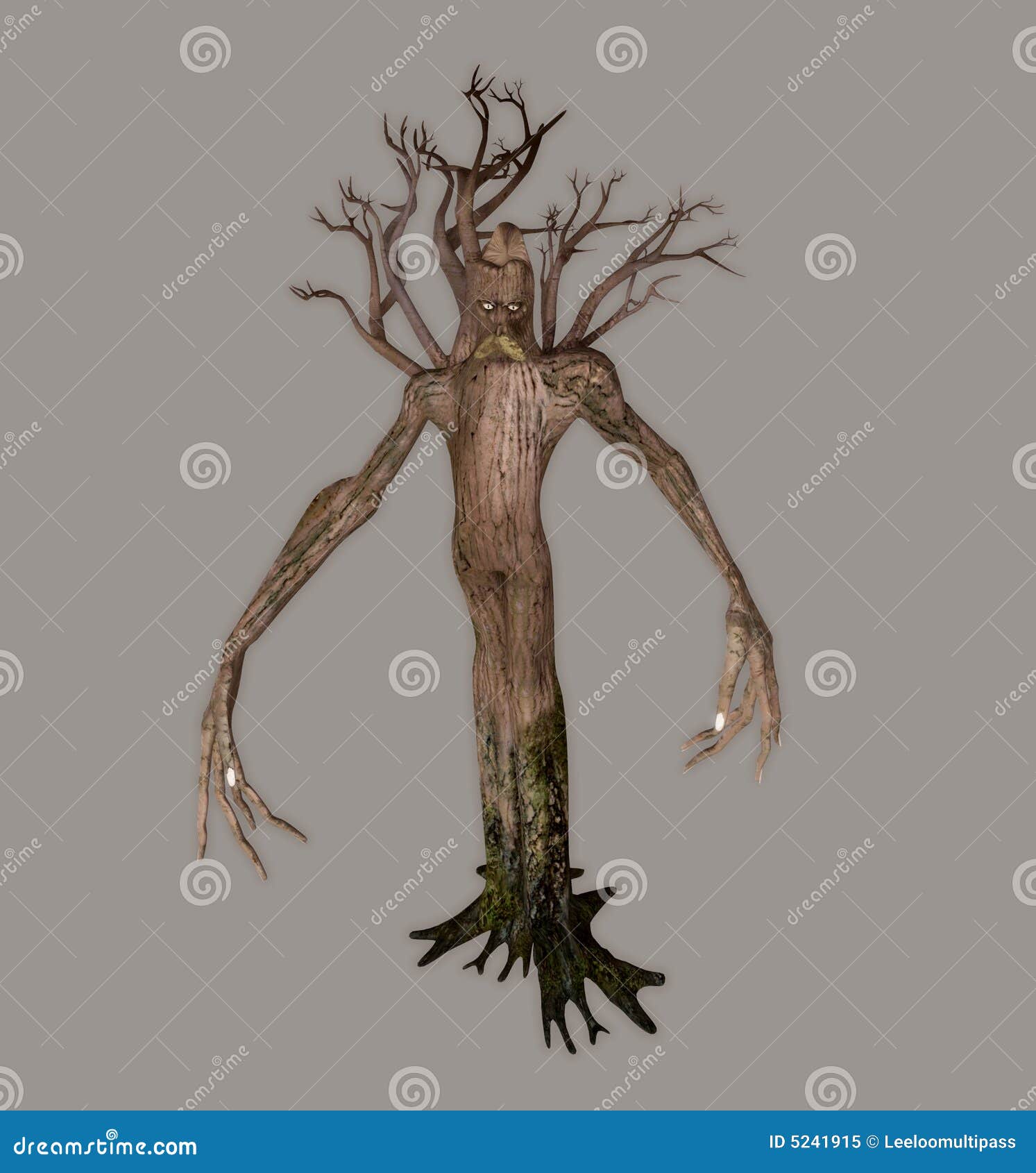 Talking Tree stock illustration. Illustration of ancient - 5241915