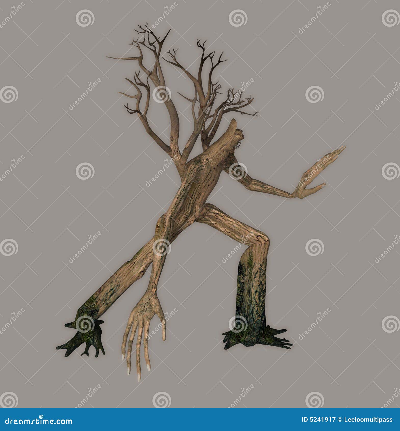 Talking Tree Royalty-Free Stock Photography | CartoonDealer.com #5241917