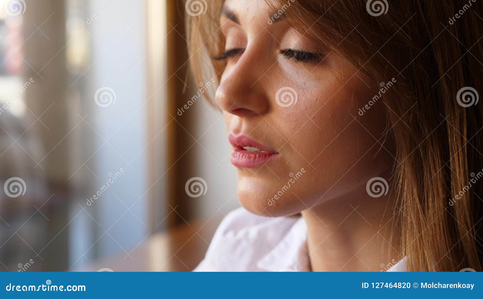 Talking Woman Face Close Up Stock Footage - Video of face, astonished ...