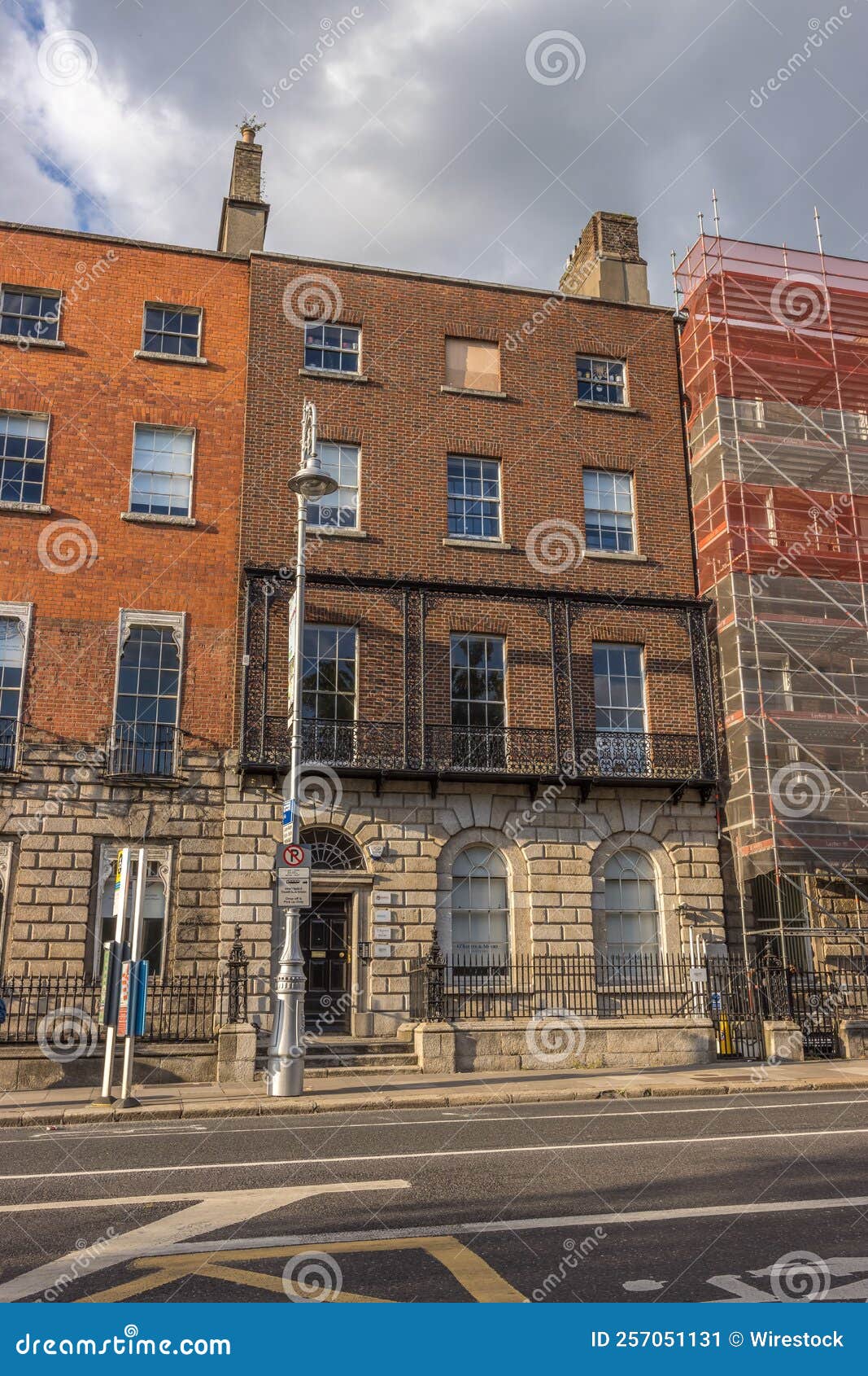 Tall Architectural Building Office in Dublin Editorial Photo - Image of ...