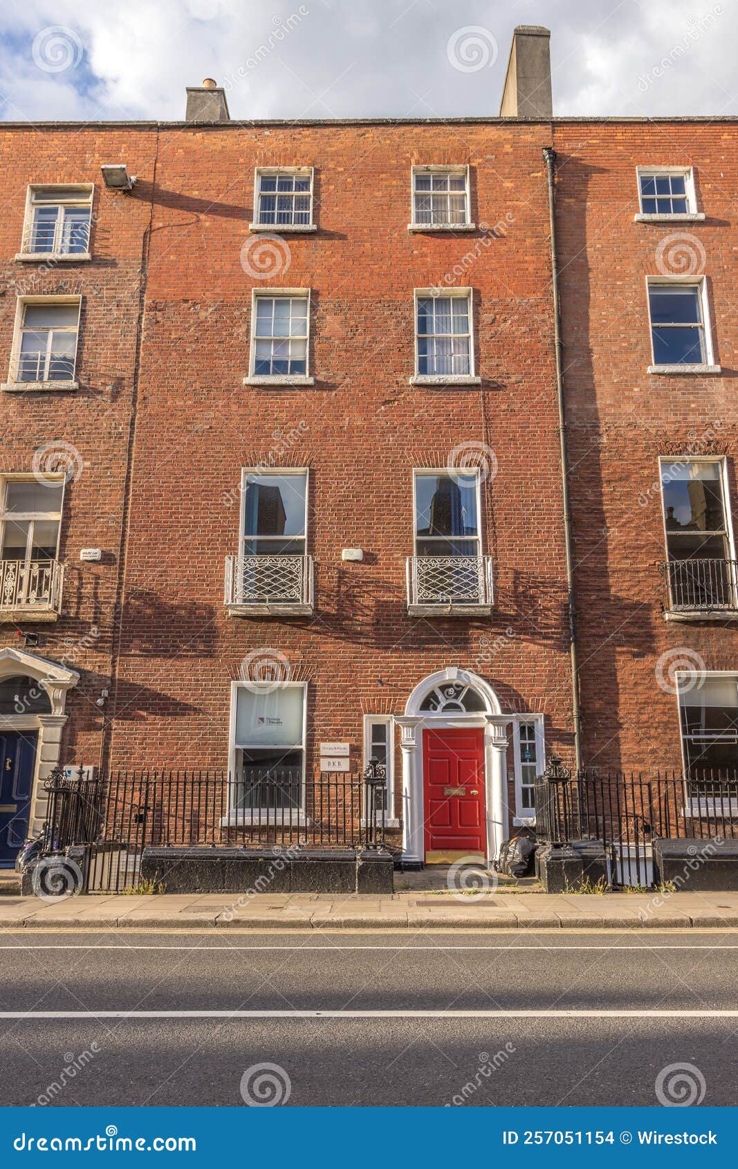 Tall Architectural Building Office in Dublin Editorial Stock Image ...
