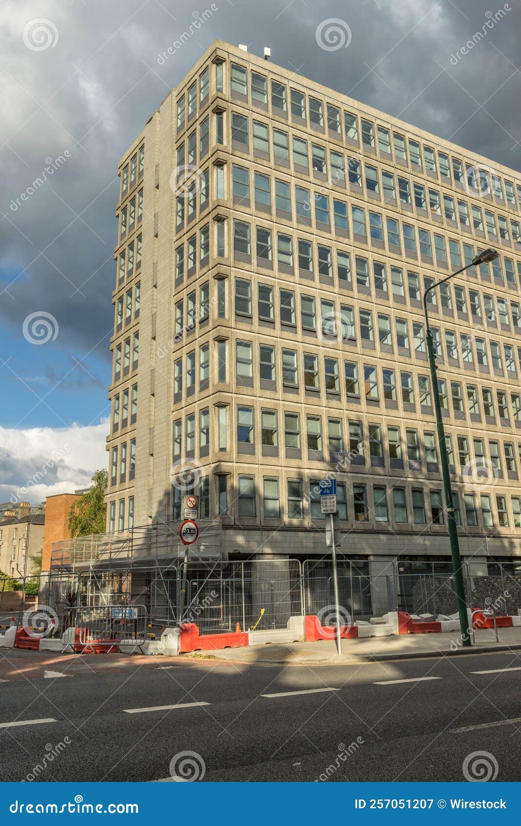 Tall Architectural Building Office in Dublin Editorial Photography ...