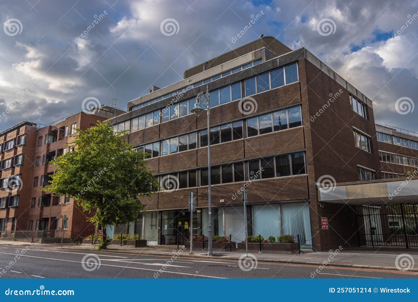 Tall Architectural Building Office in Dublin Editorial Stock Image ...
